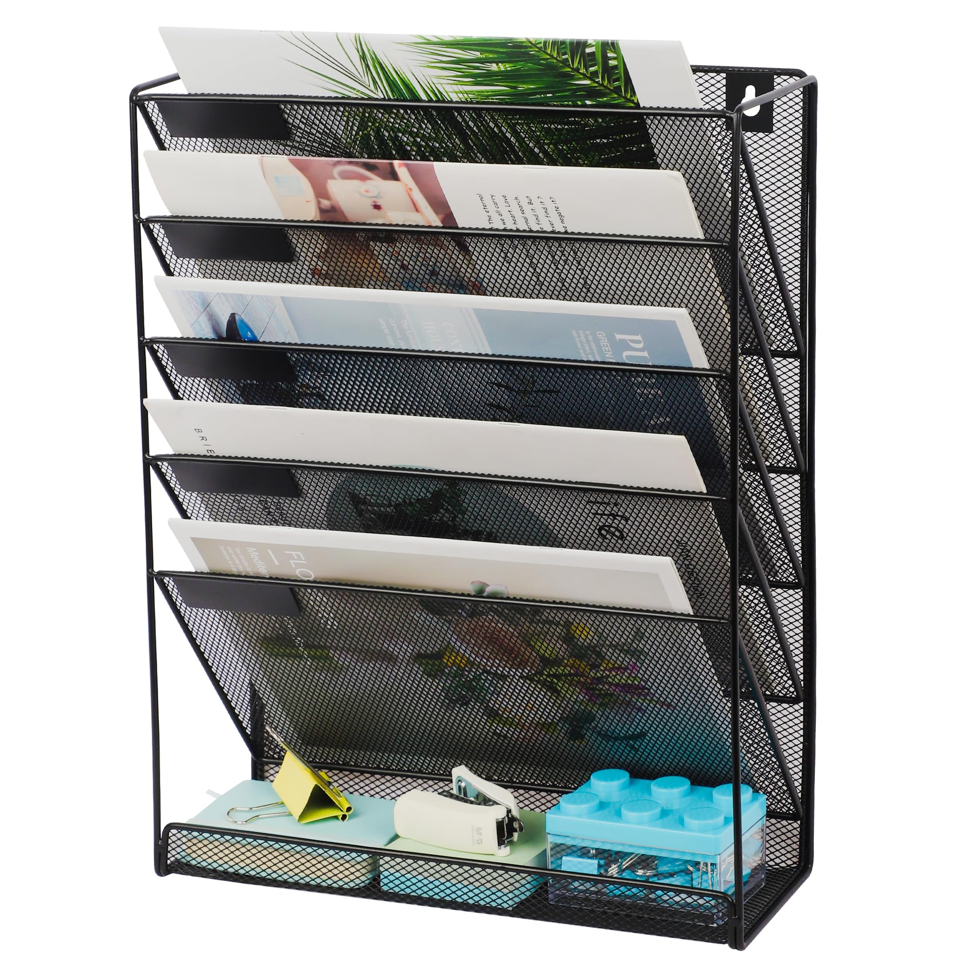 Snapklik.com : EASEPRES 5+1 Tier Mesh Desk File Organizer, Hanging Wall ...