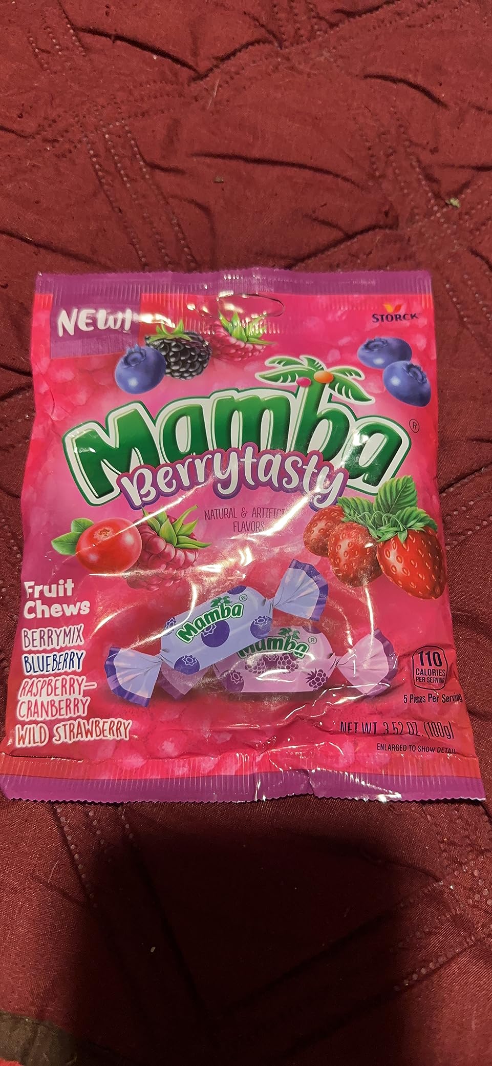 Amazon.com : Mamba Berry Tasty, Fruit Chews, Berry Mix Candy : Grocery ...