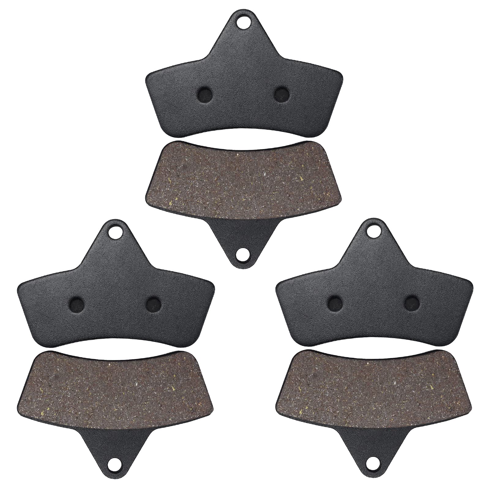 Amazon.com: Front and Rear Brake Pads for Arctic Cat 300 400 500 650 ...
