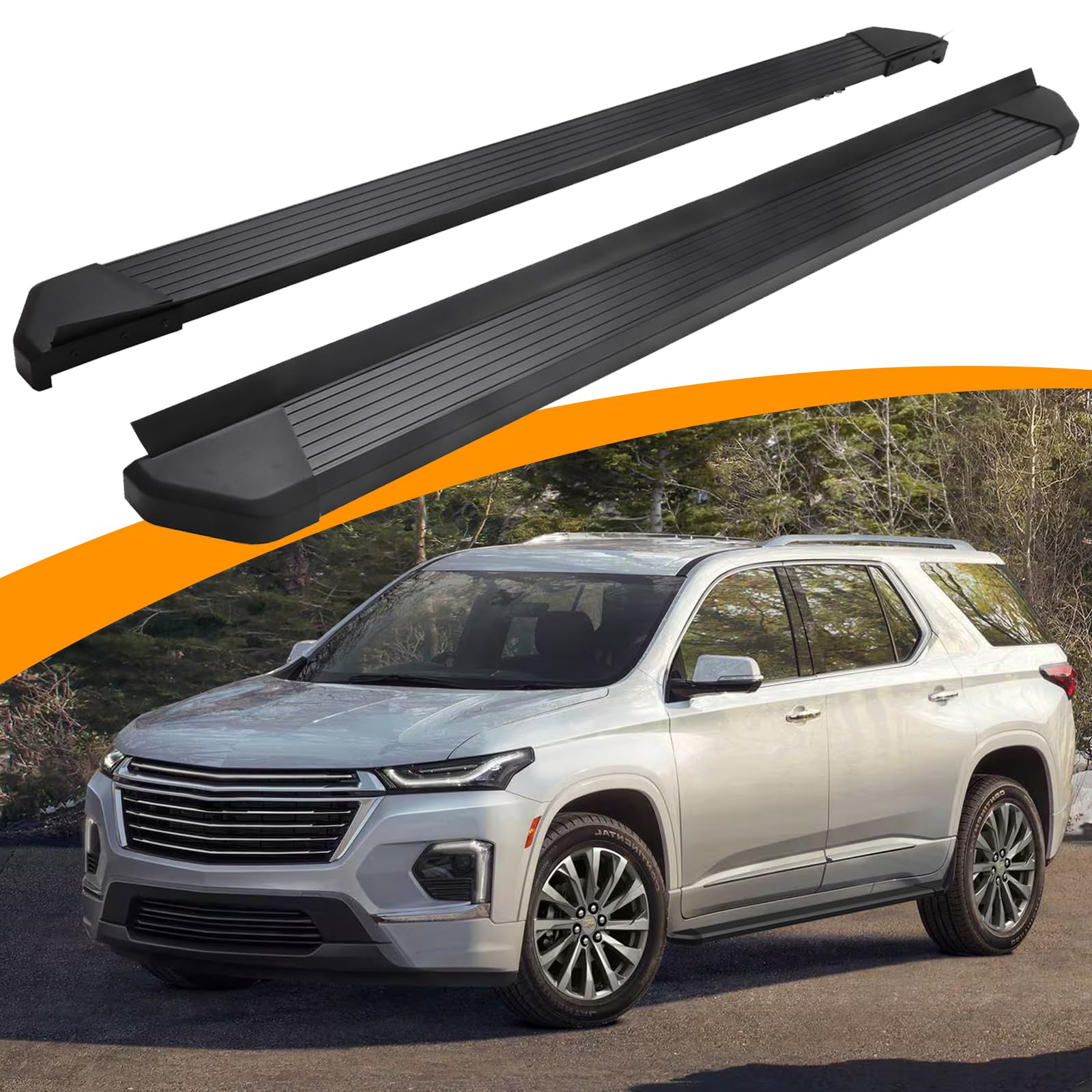 Snapklik.com : Running Boards Side Steps Fit For 2018-2023 Chevy ...