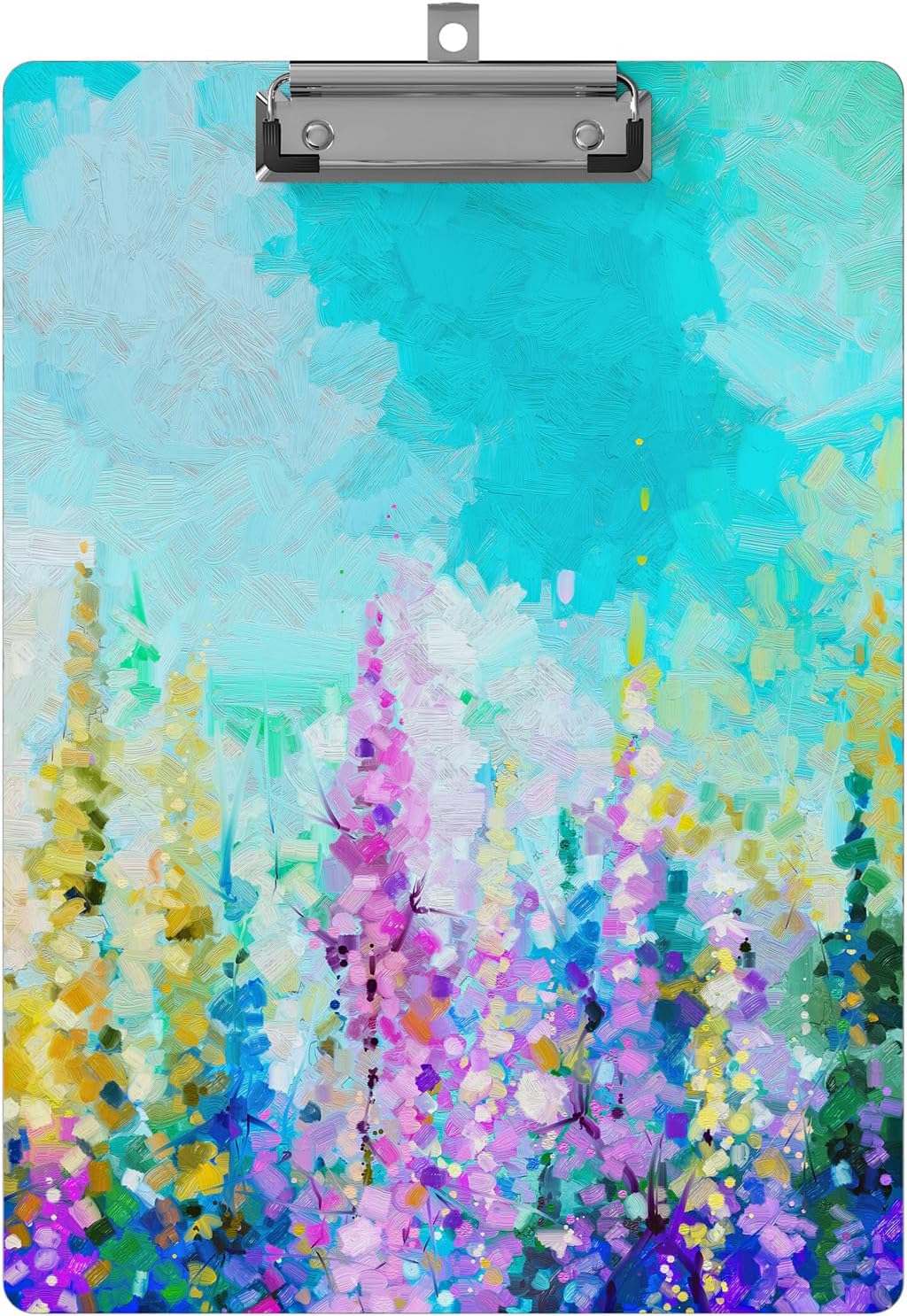 Amazon.com : 8 Pack Colored Clip Boards,Plastic Clipboards with Low ...