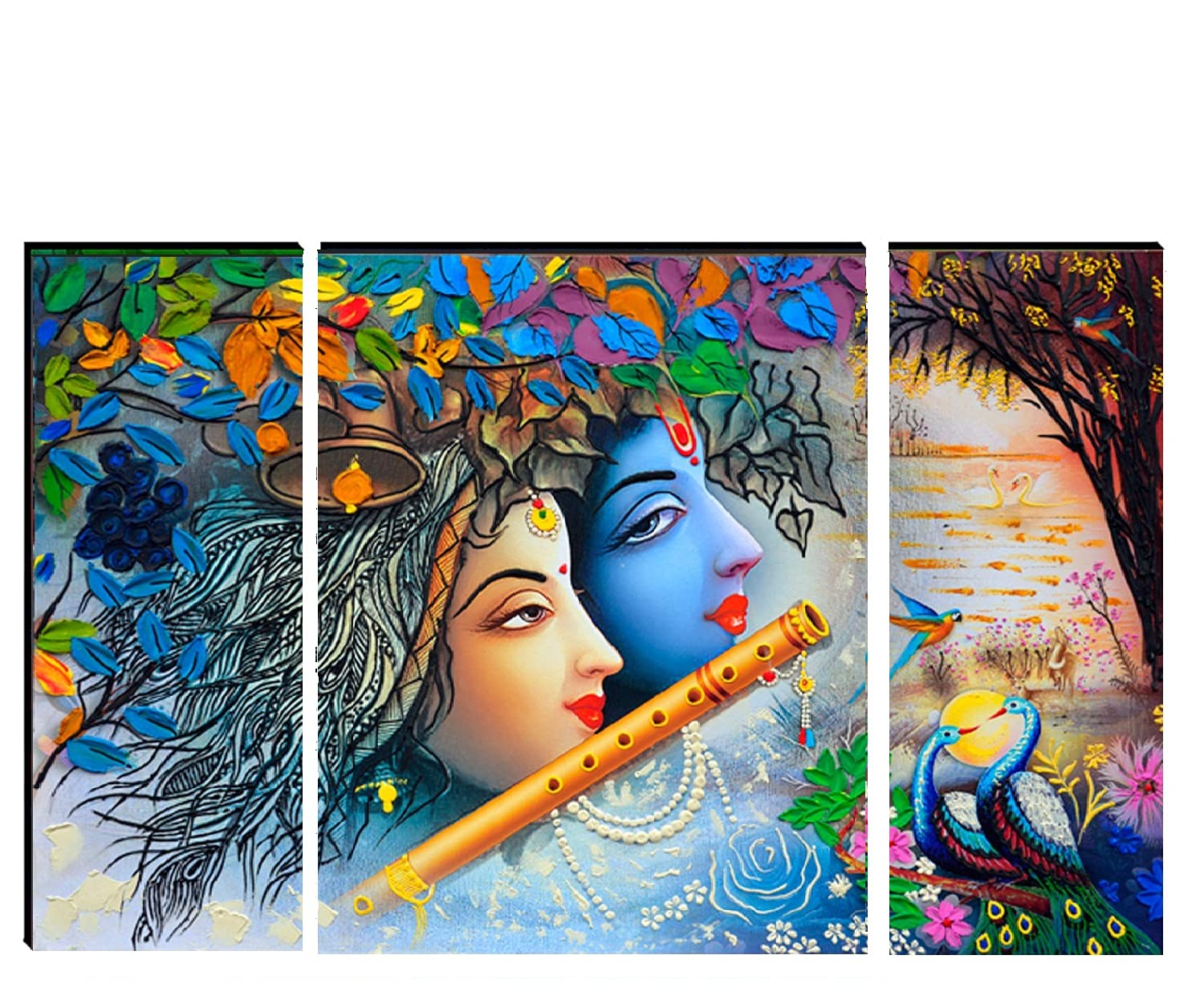 Krishna Abstract Sketches