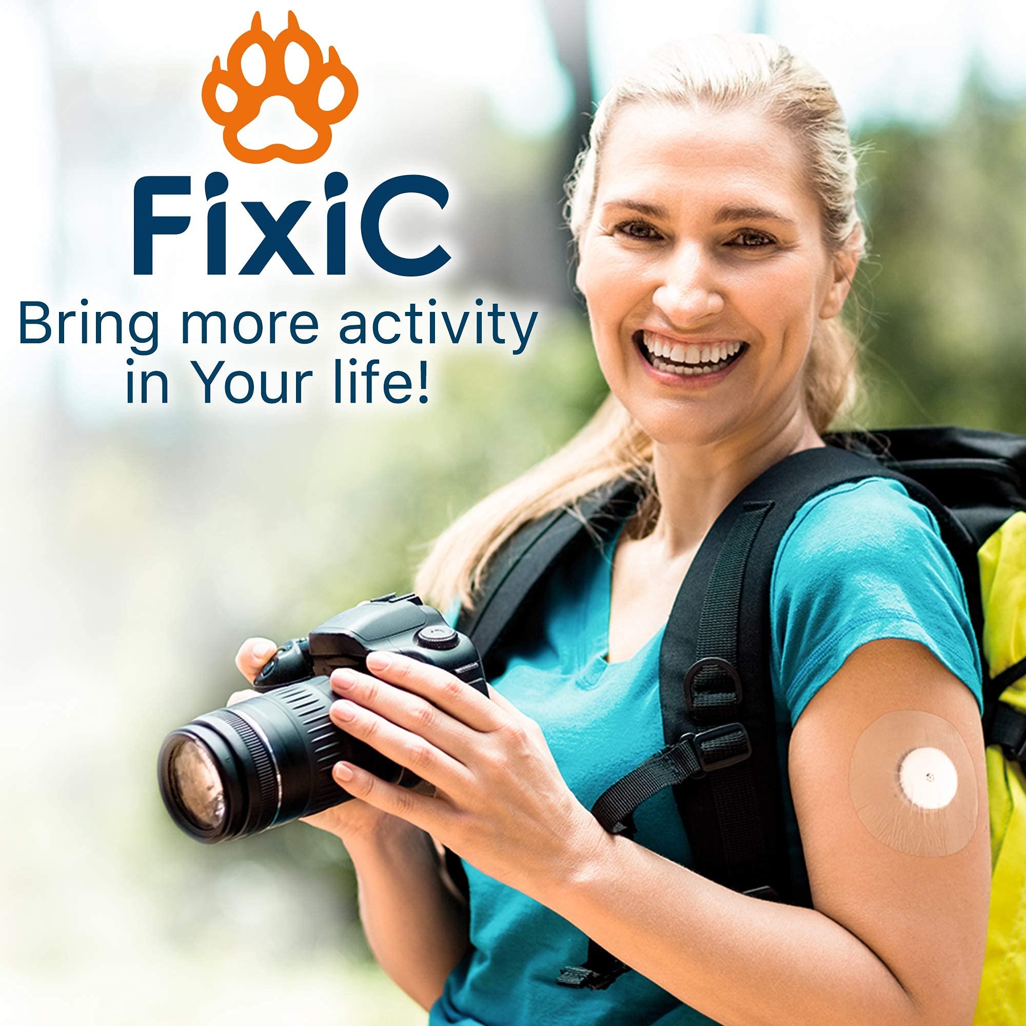 Fixic Freestyle Adhesive Patch 25 PCS – Good for Libre – Enlite ...