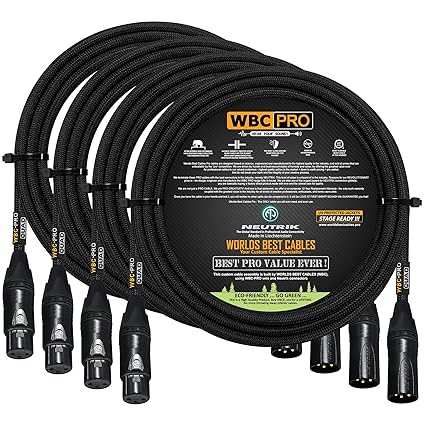 Amazon.com: 4 Units - 10 Foot - WBC-PRO-Quad Ultra-Silent Ultra ...