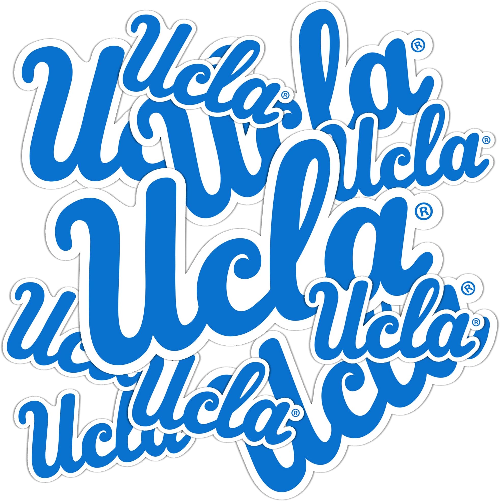 Amazon.com: UCLA Vinyl Sticker Sheet 5" X 7" : Sports & Outdoors