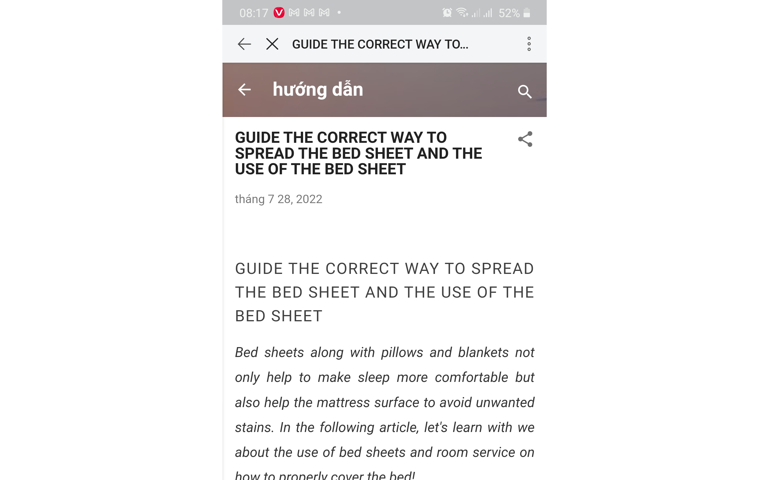 GUIDE THE CORRECT WAY TO SPREAD THE BED SHEET AND THE USE OF THE BED ...
