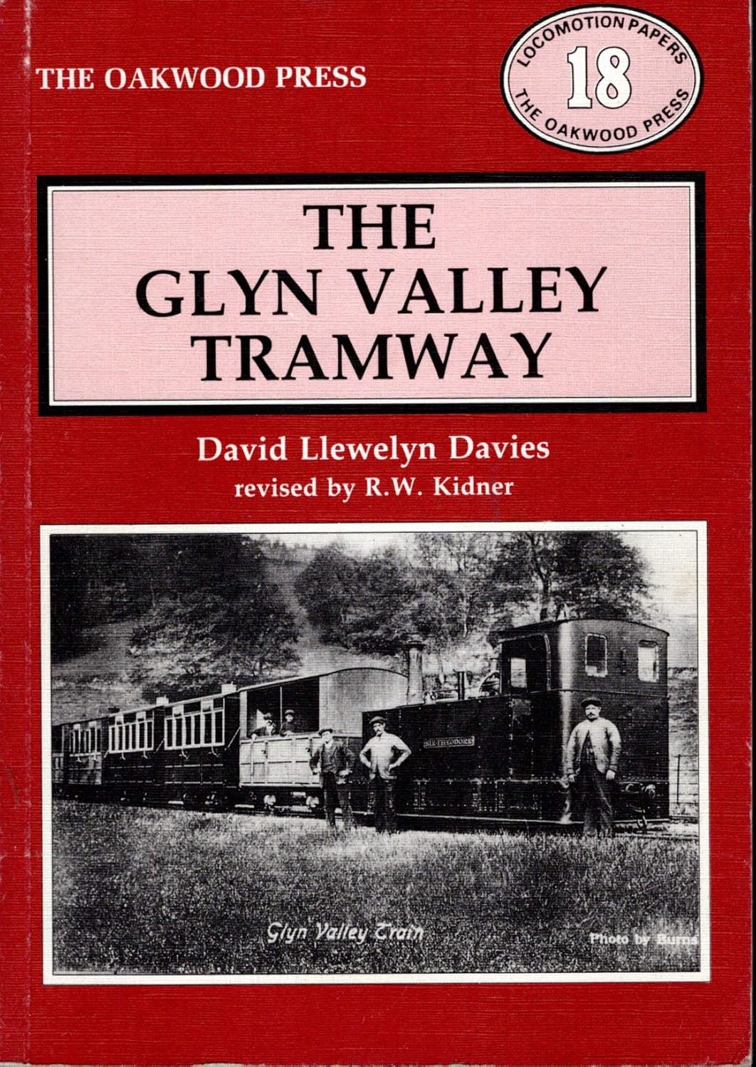 Amazon | The Glyn Valley Tramway (Locomotion Papers) | Davies, David ...