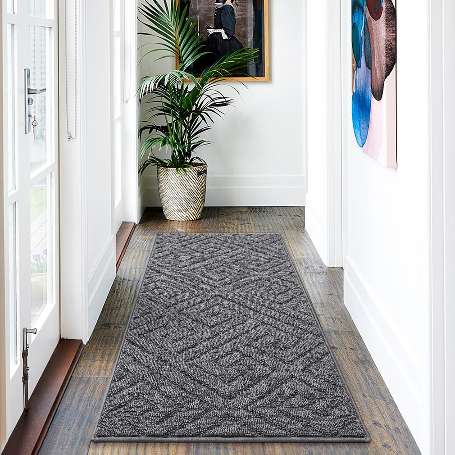 Amazon.com: AROGAN Washable Hallway Runner Rug, 2×5 Feet, Large Indoor ...