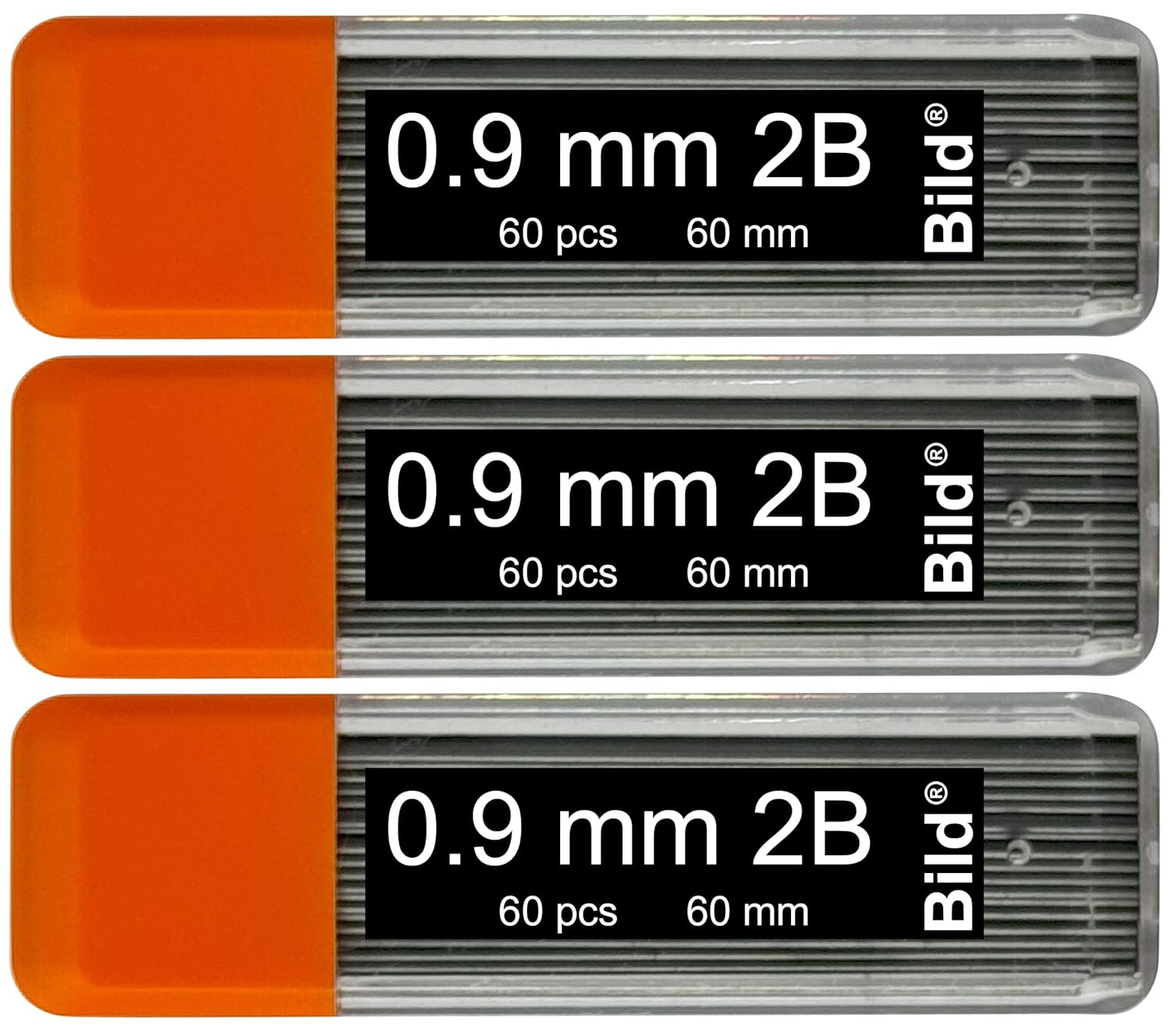 Bild Premium Mechanical Pencil Lead Refills (2B, 0.9 mm) : Amazon.in ...