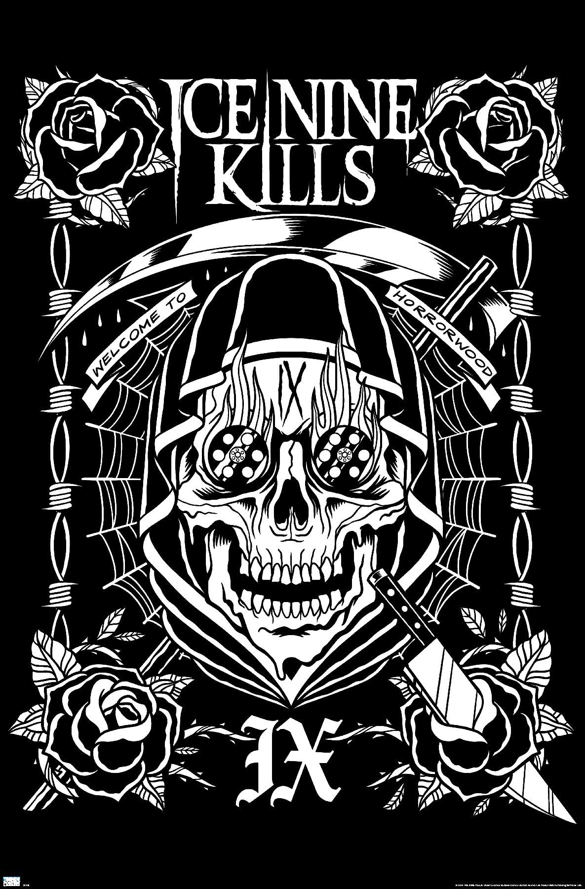 Amazon.com: Trends International Ice Nine Kills - Skull Wall Poster, 22 ...
