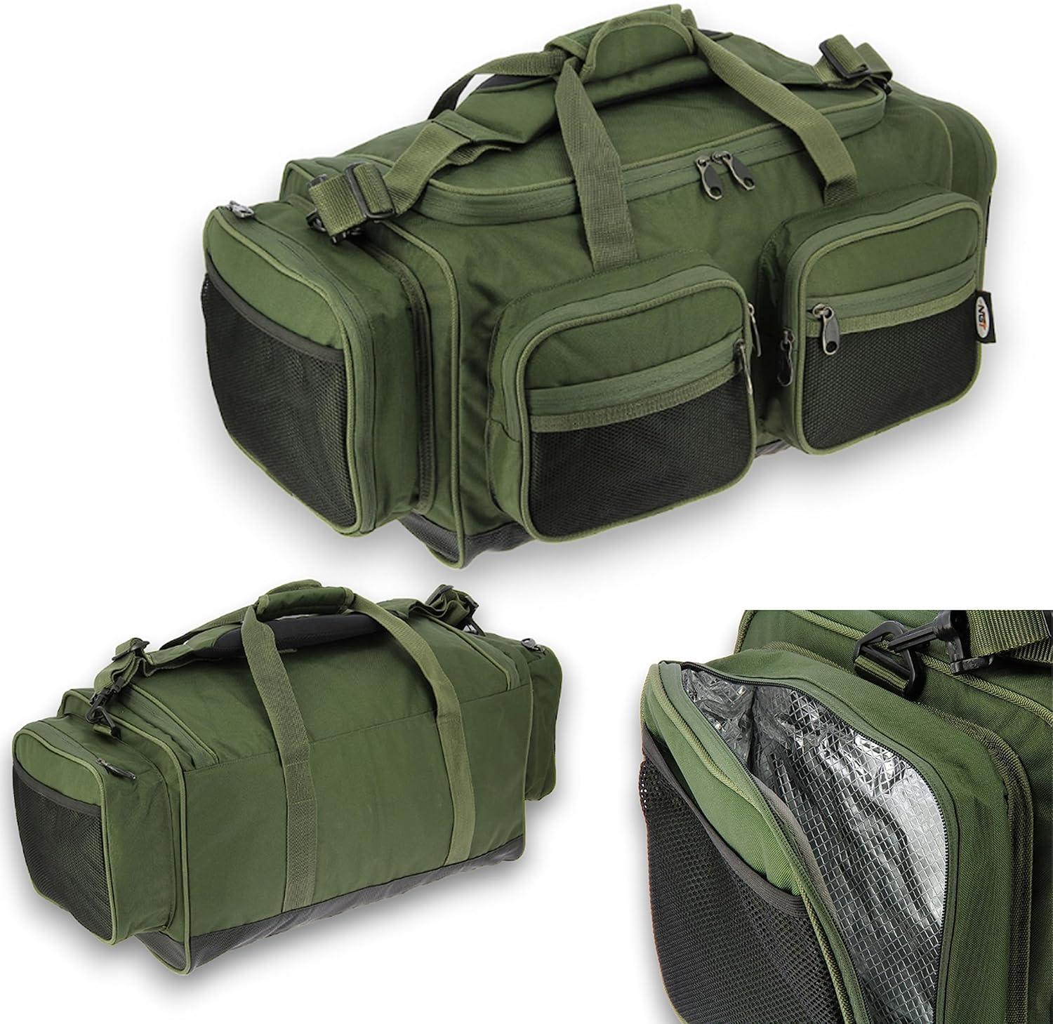 NGT Carryall 650 4 Compartment Carryall Bag Carp Fishing Tackle Storage ...