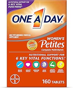 ONE A DAY Women's Petite Multivitamins, 160 Count: Buy Online at Best ...