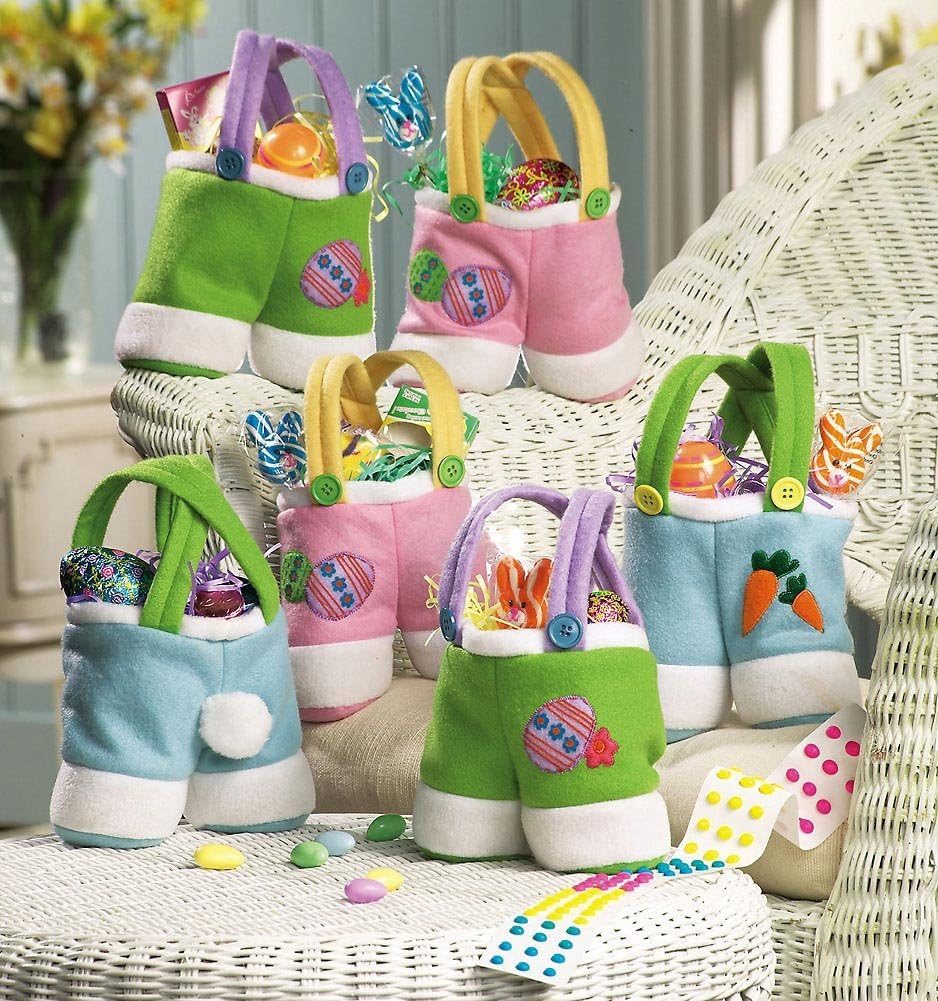 Amazon.com: Easter Bunny Treat Bag Set : Toys & Games