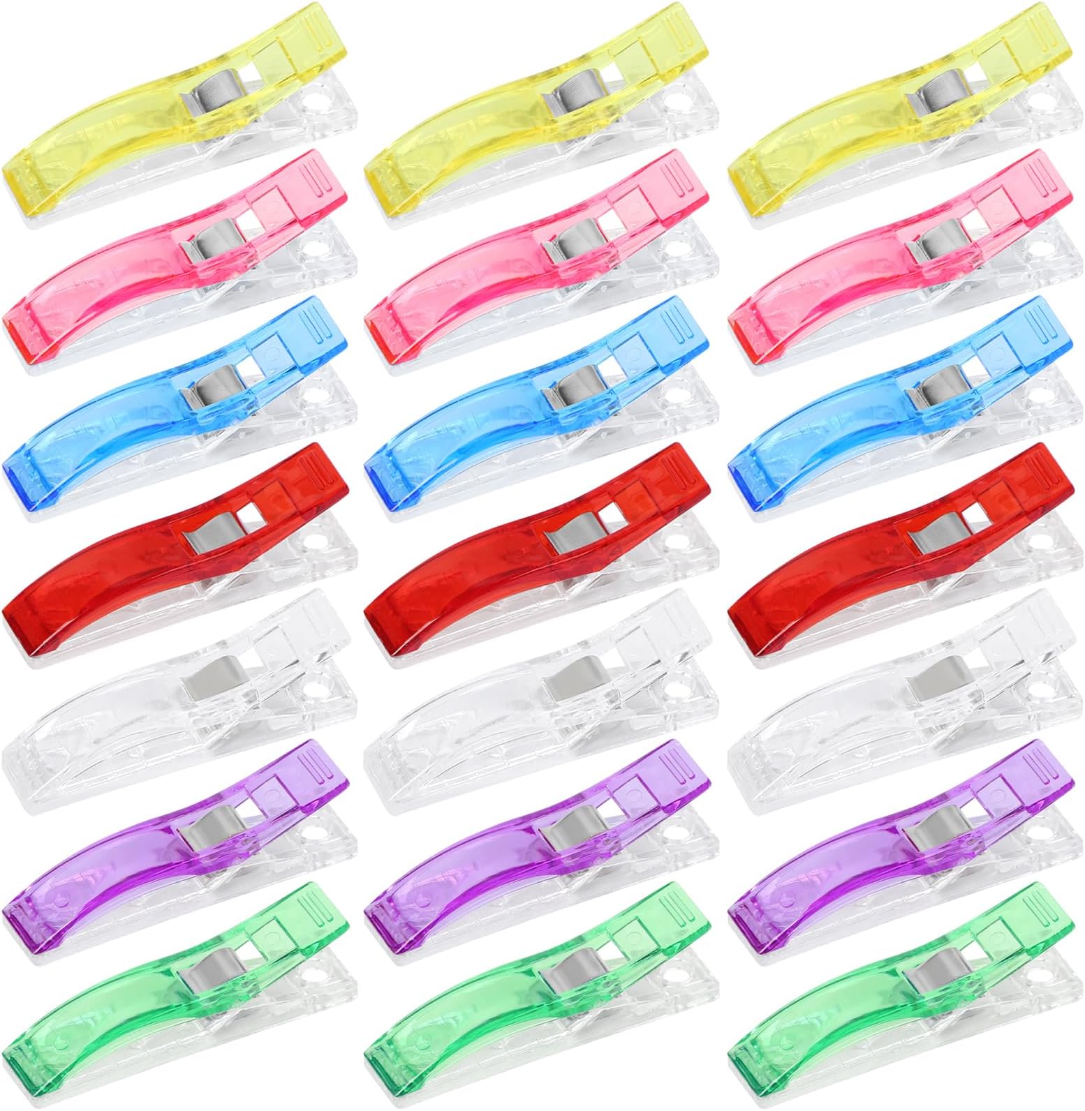 Amazon.com : Pack of 120 Quilting Clips for Sewing Binding Quilting ...