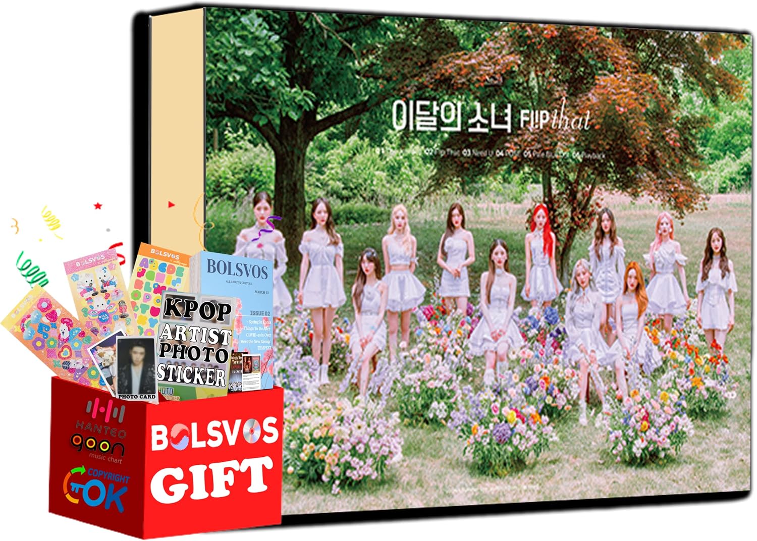 Amazon.com: Monthly Girl LOONA - Flip that [B ver.] (LOONA Summer ...