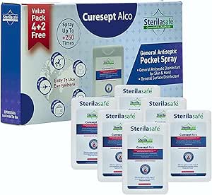 Sterilasafe CureSept Alco General Antiseptic & Disinfectant, For Skin ...