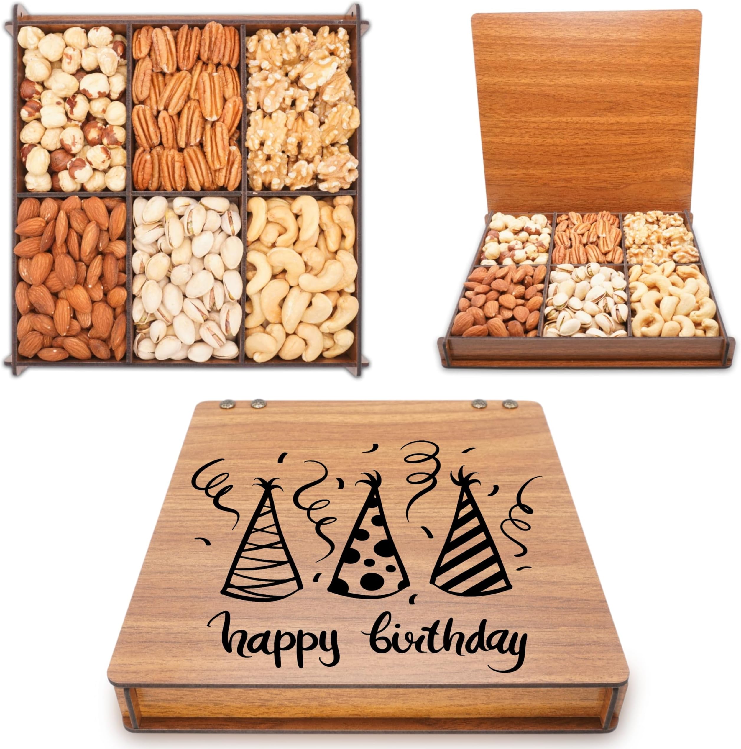 Amazon.com : Ha Gee's Farm Birthday Gift Baskets, Mixed Gift Gourmet ...