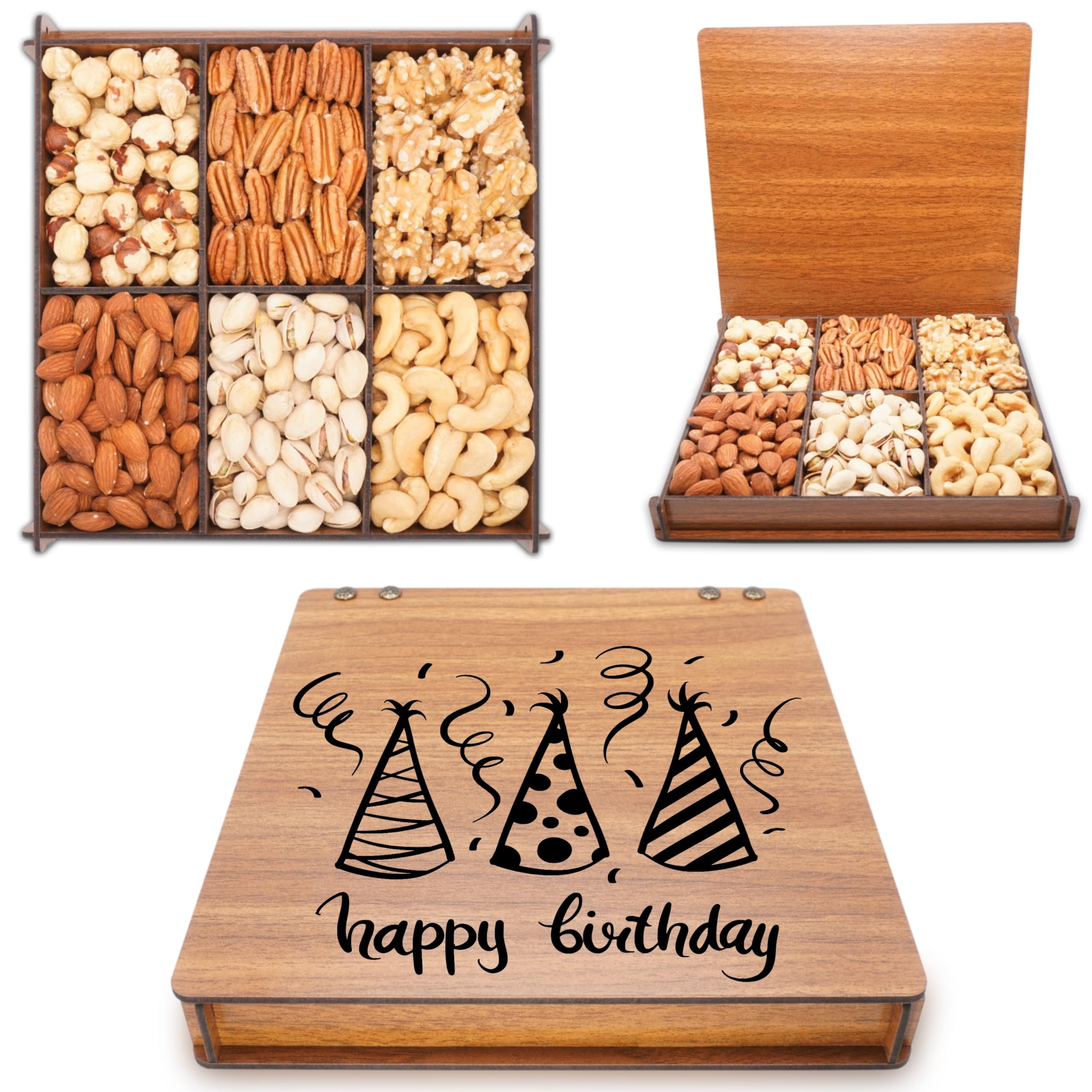 Amazon.com : Ha Gee's Farm Birthday Gift Baskets, Mixed Gift Gourmet ...