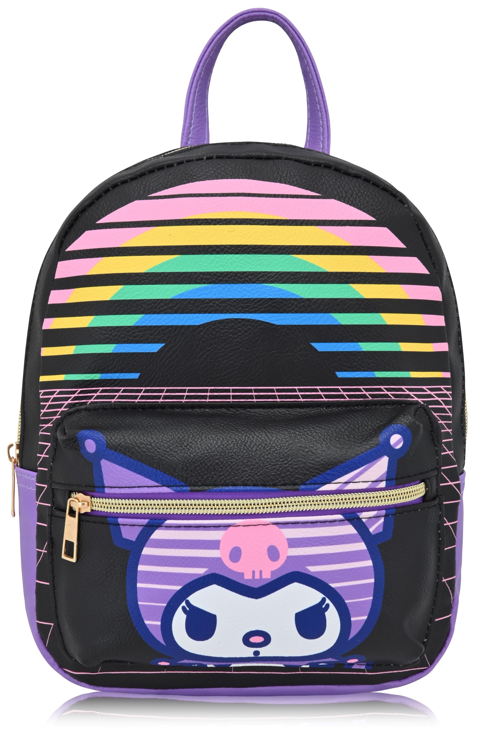 Amazon.com: Fast Forward Sanrio Hello Kitty and Friends Kuromi Backpack ...