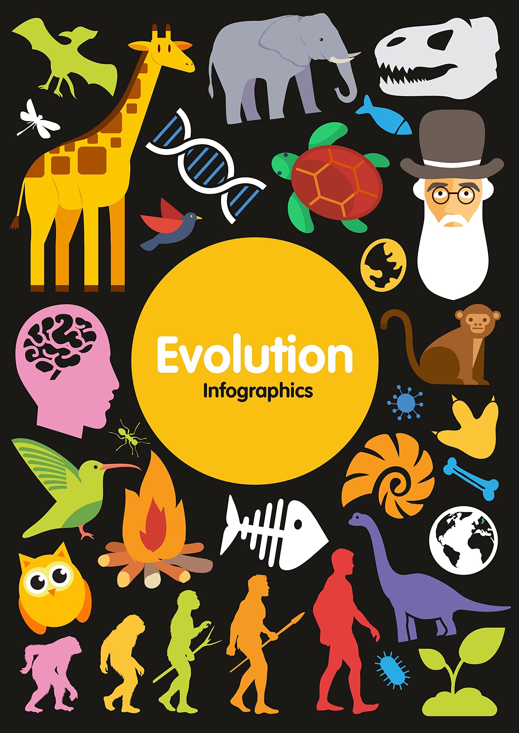 Evolution (Infographics): Amazon.co.uk: Brundle,Harriet: 9781786372031 ...