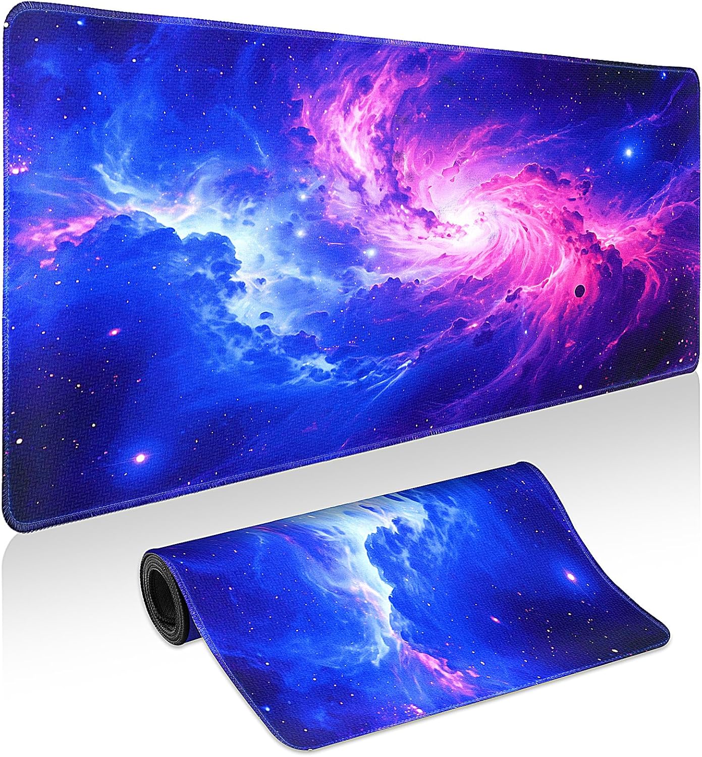 Amazon.com: Mouse Pad Gaming - Desk Mat for Keyboard and Mouse - Purple ...