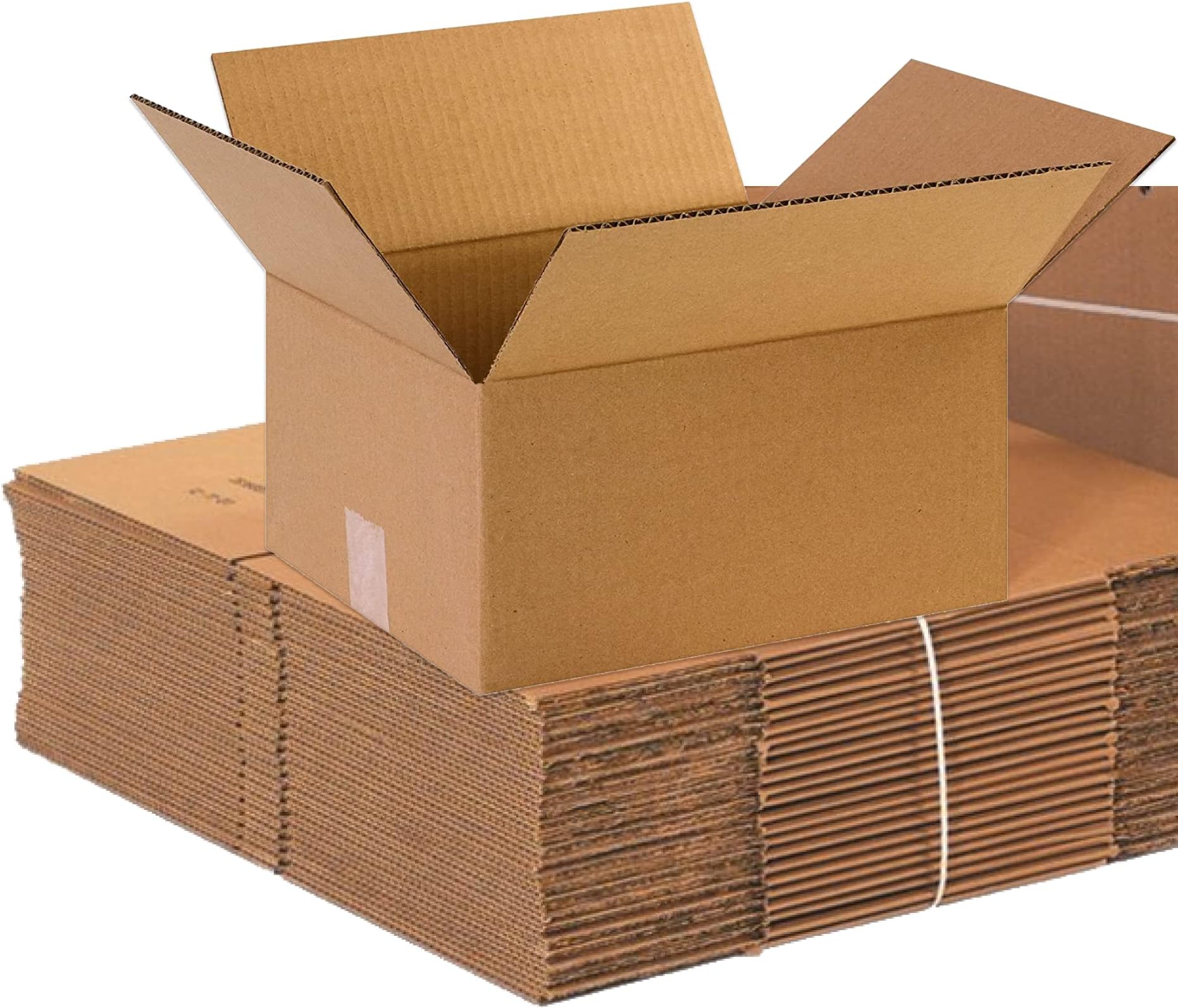 Amazon.com : Corrugated Boxes, 12" x 10" x 8" - 25 EACH PER BUNDLE ...
