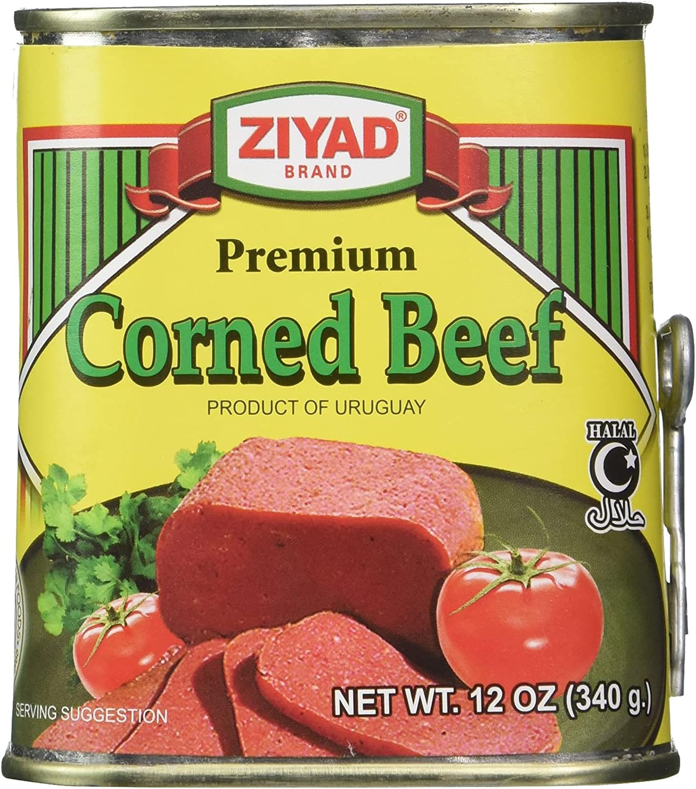 Amazon.com: Ziyad Halal Meat, Corned Beef, 12 Ounce : Grocery & Gourmet ...
