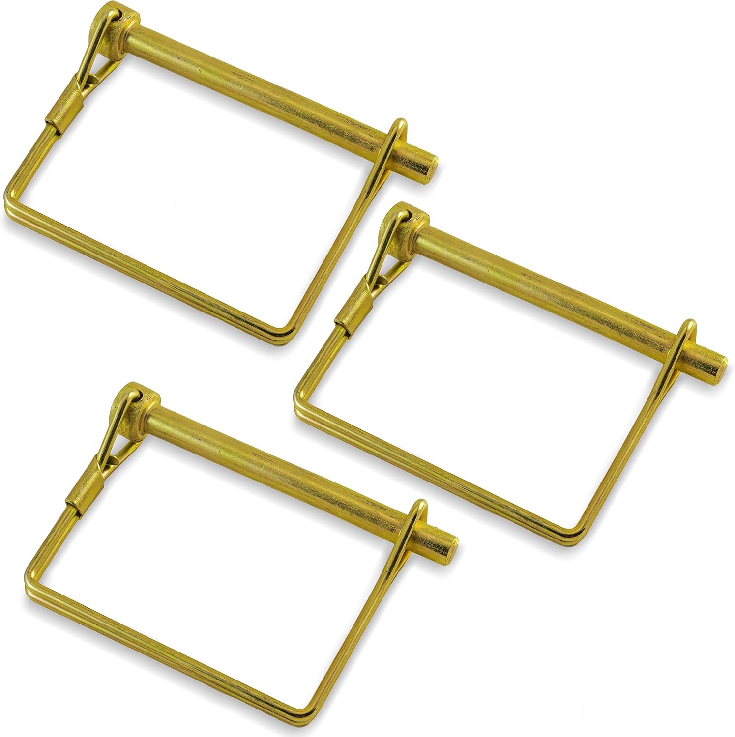 Amazon.com: PTO Square Shaft Locking Pin 1/4" x 2-1/4"(Pack of 3 ...