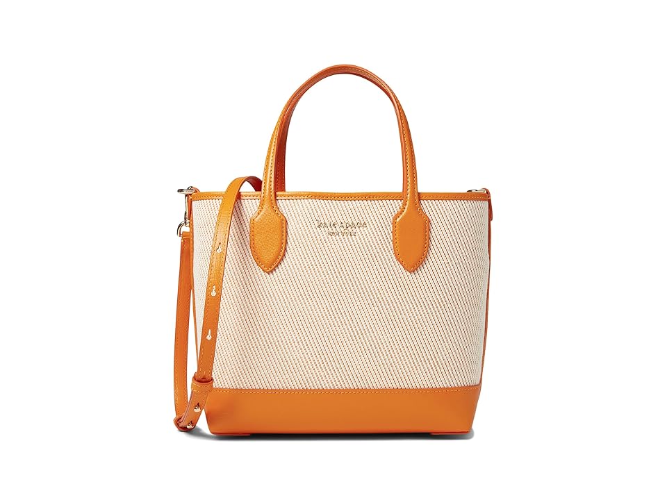Kate Spade New York Bleecker Canvas Medium Crossbody Tote (Turmeric ...