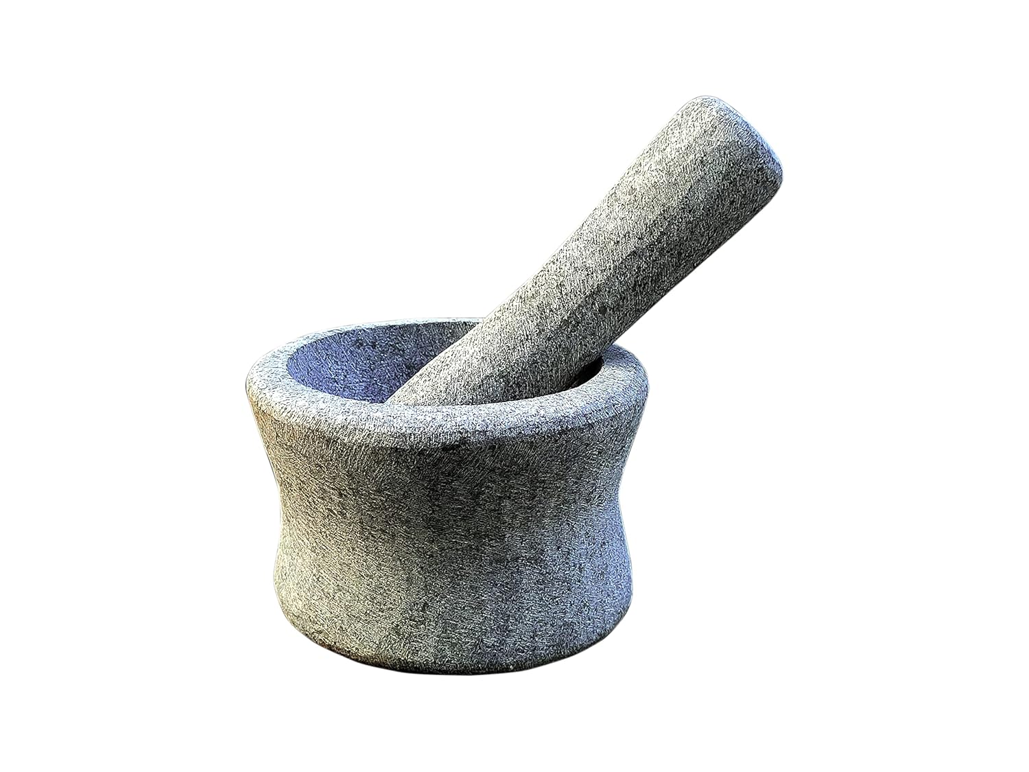 EZAHK Stone Mortar and Pestle Set for Spices,Masher, Khalbatta, Kharal ...