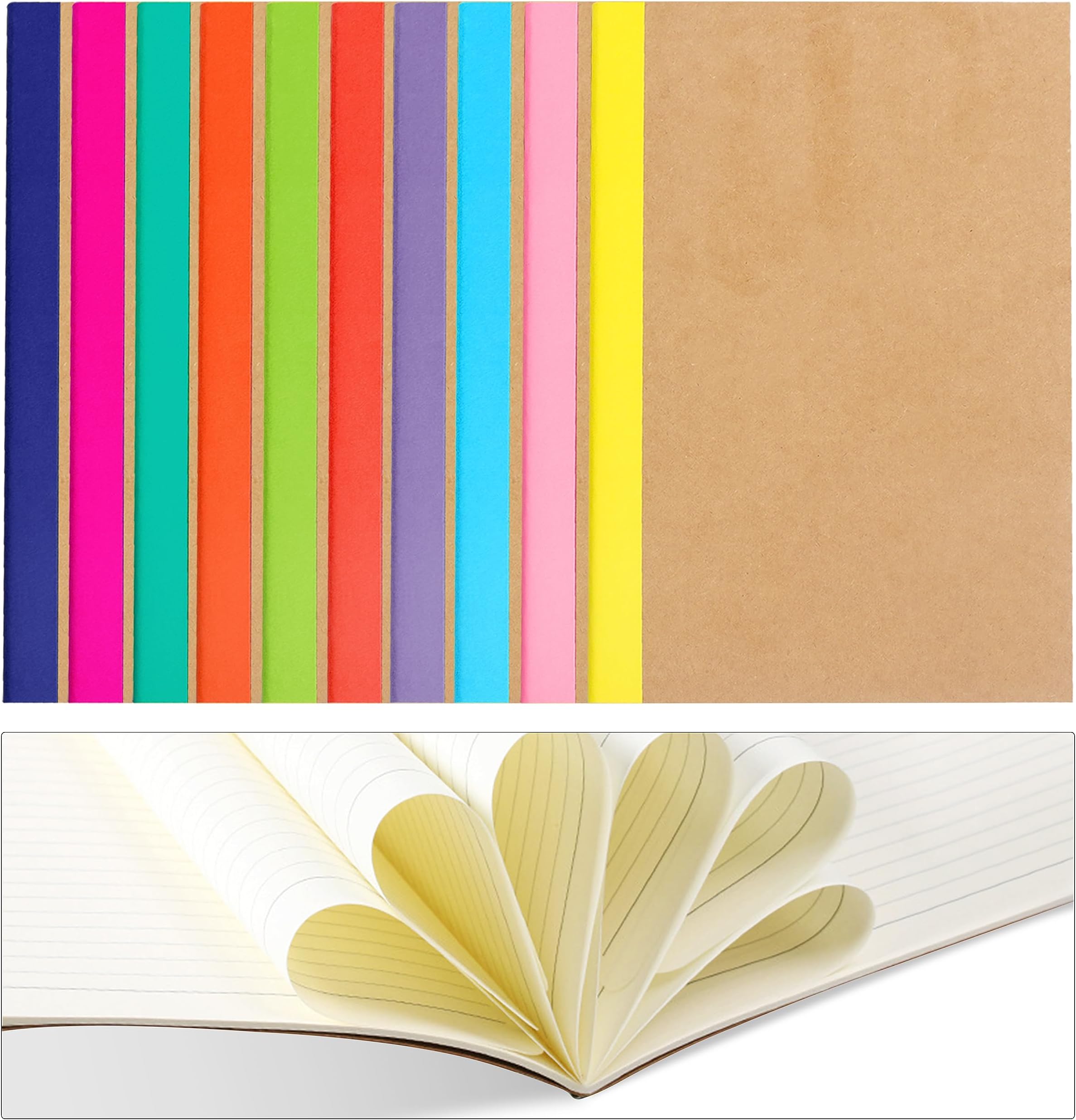 Amazon.com : MeadWestvaco 43848 6 X 9 Legal Ruled Notebook Assorted ...