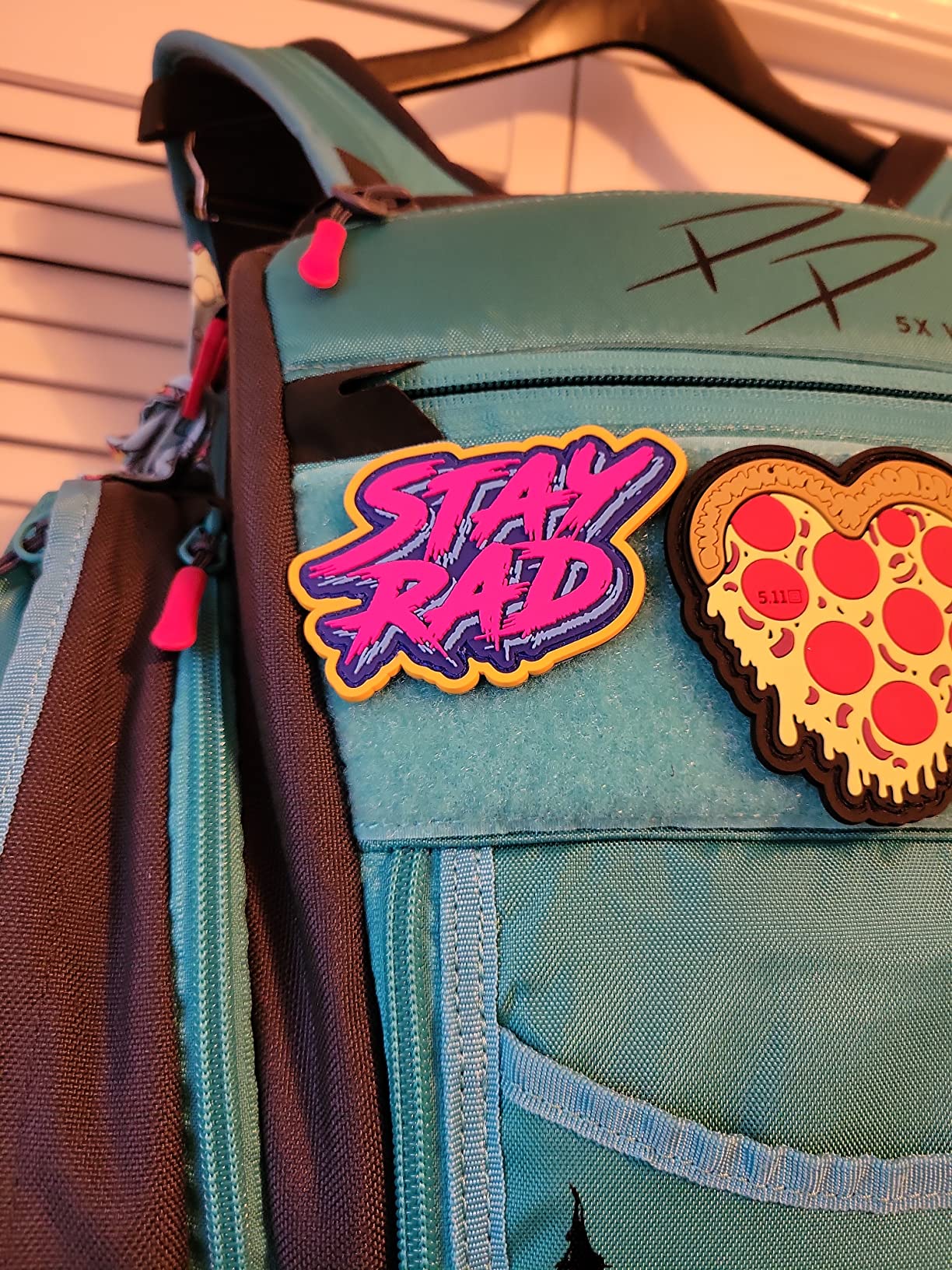 Amazon.com: Andwing Milspec Monkey Stay Rad Text PVC Morale Patch ...