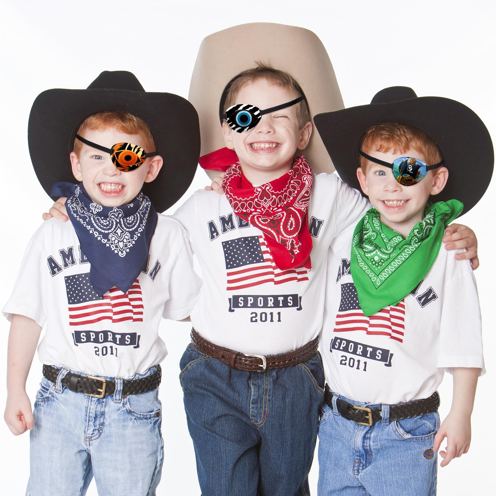 Snapklik.com : Eurzom 8 Pcs Eye Patches For Kids Adjustable Single ...