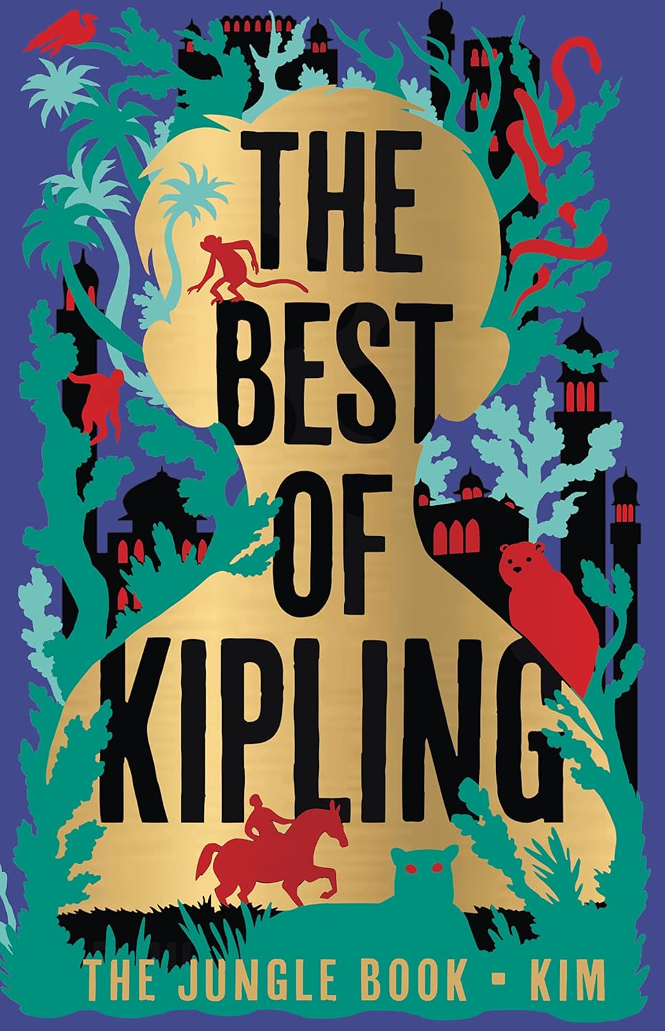 The Best of Kipling - The Jungle Book, Kim (Deluxe Hardbound Edition ...