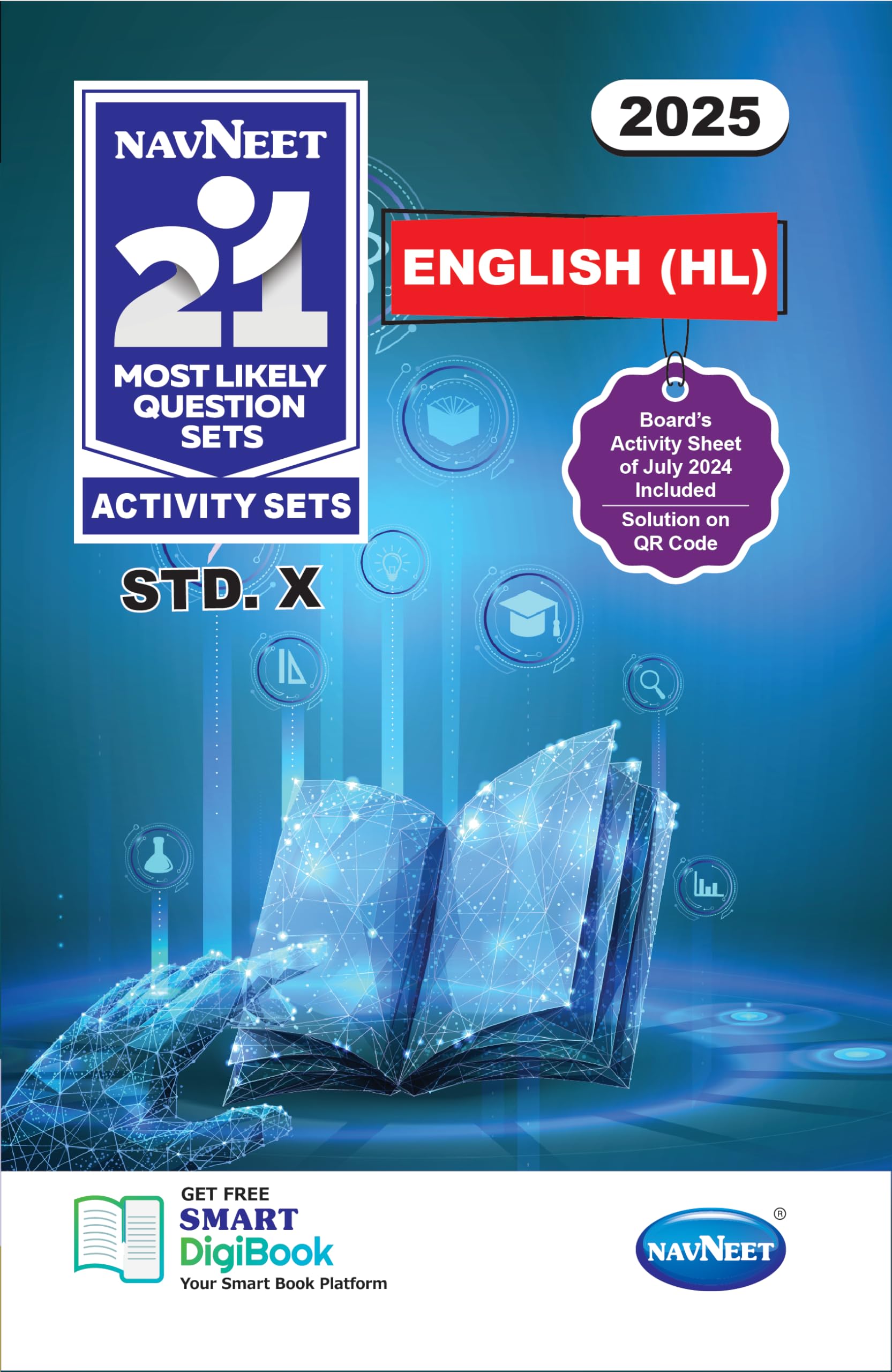 Buy Navneet 21 Most Likely Question Sets - English (HL) | Standard 10 ...