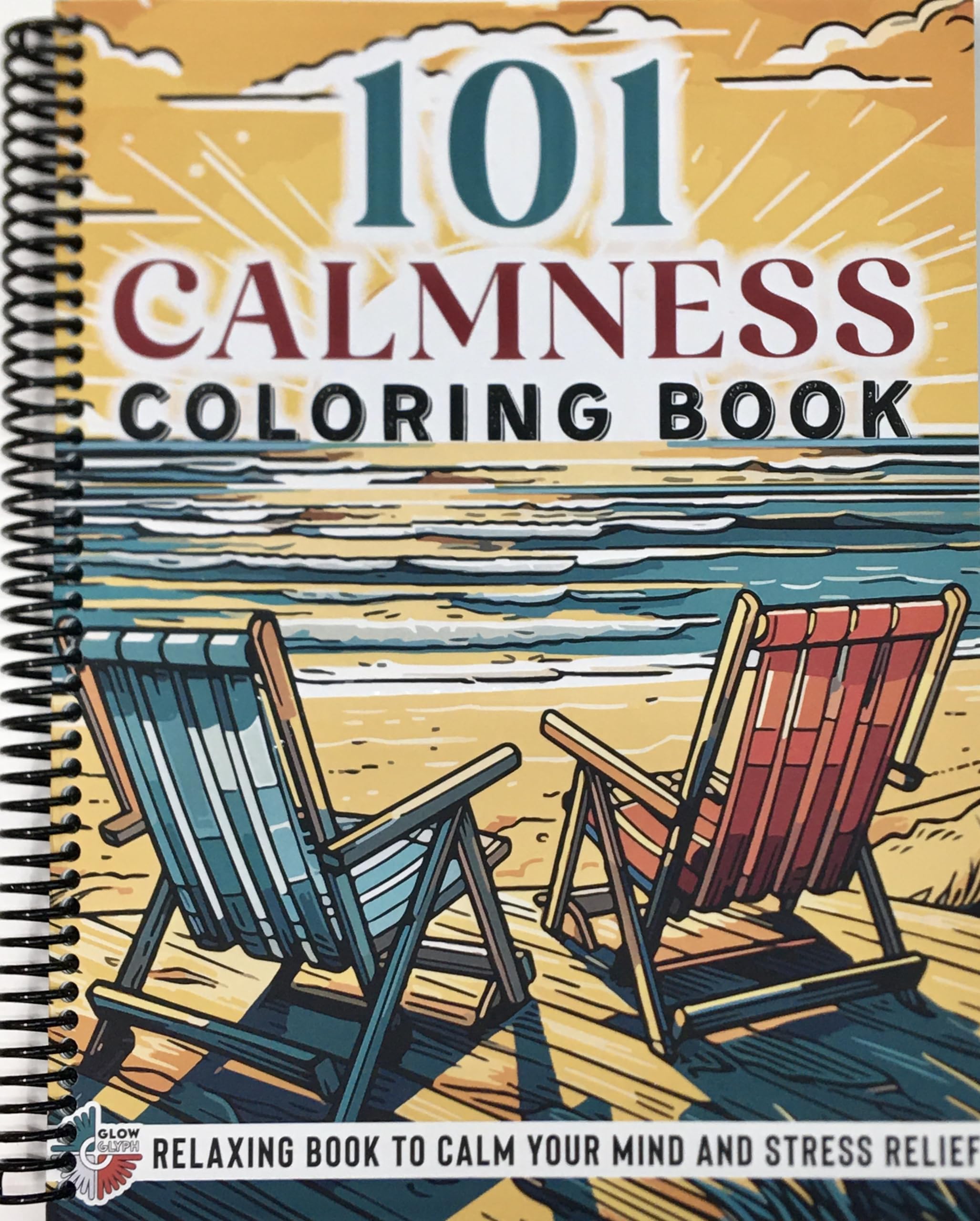101 CALMNESS: Adult Coloring Book — Relaxing Book to Calm your Mind and ...