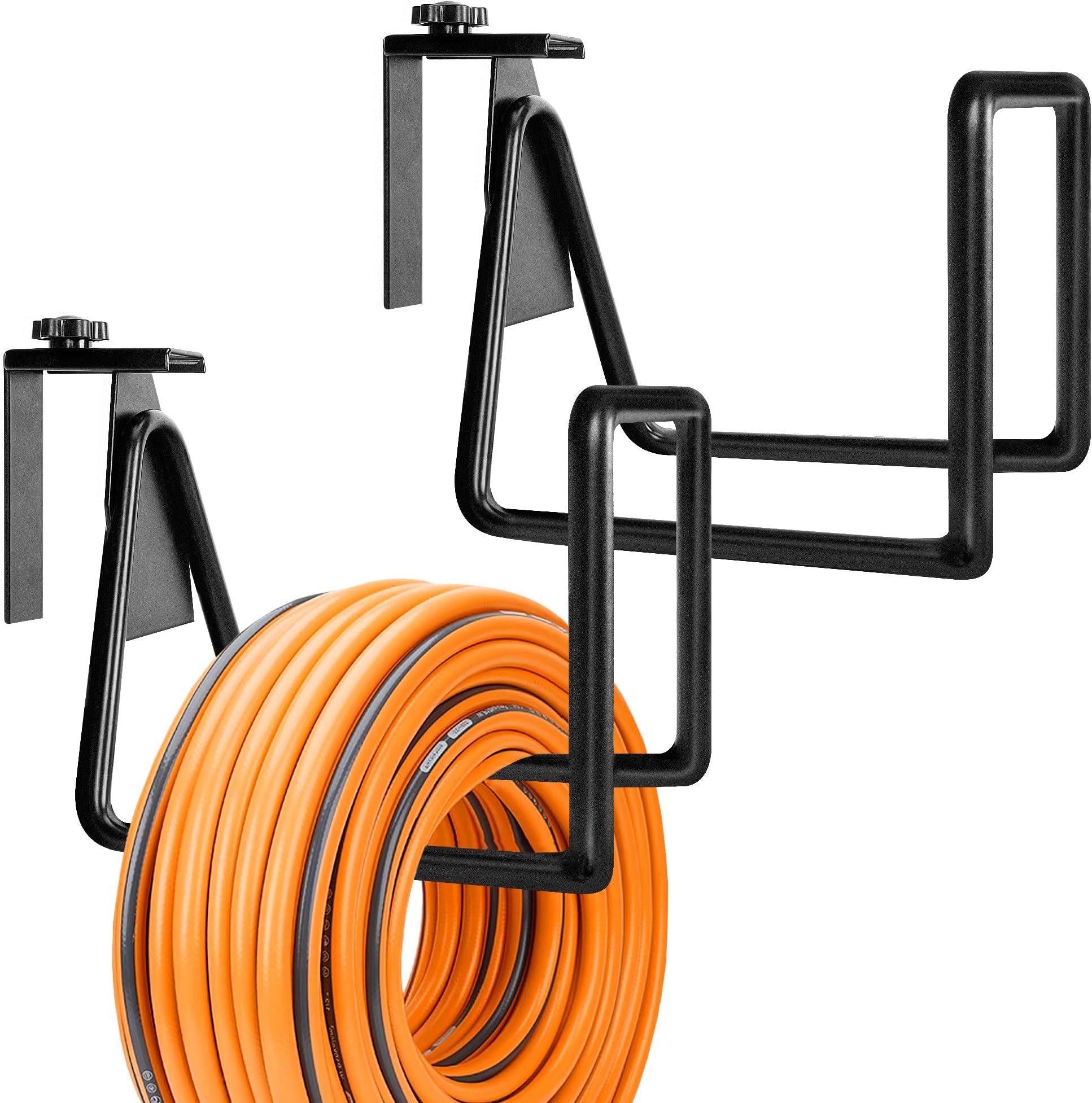 Amazon.com: Adnee 2 Pack Garden Hose Holder - Heavy Duty Wall Mount ...