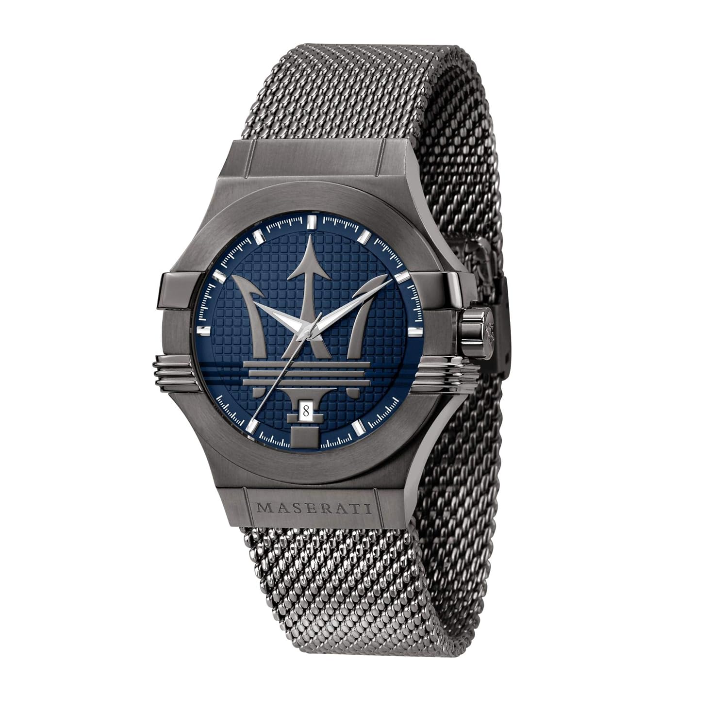 Maserati Stainless Steel Men Potenza R8853108005 Grey Stainless-Steel ...