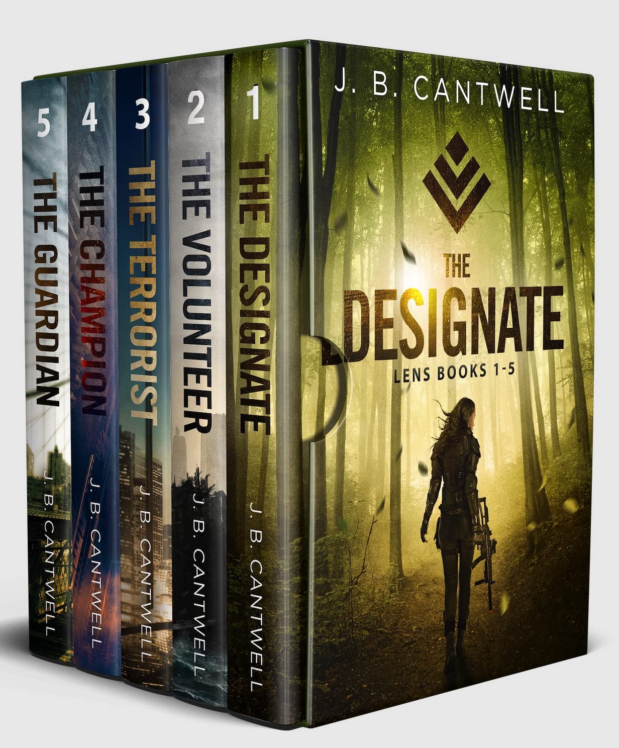 Lens Books 1-5, The Designate, The Volunteer, The Terrorist, The ...