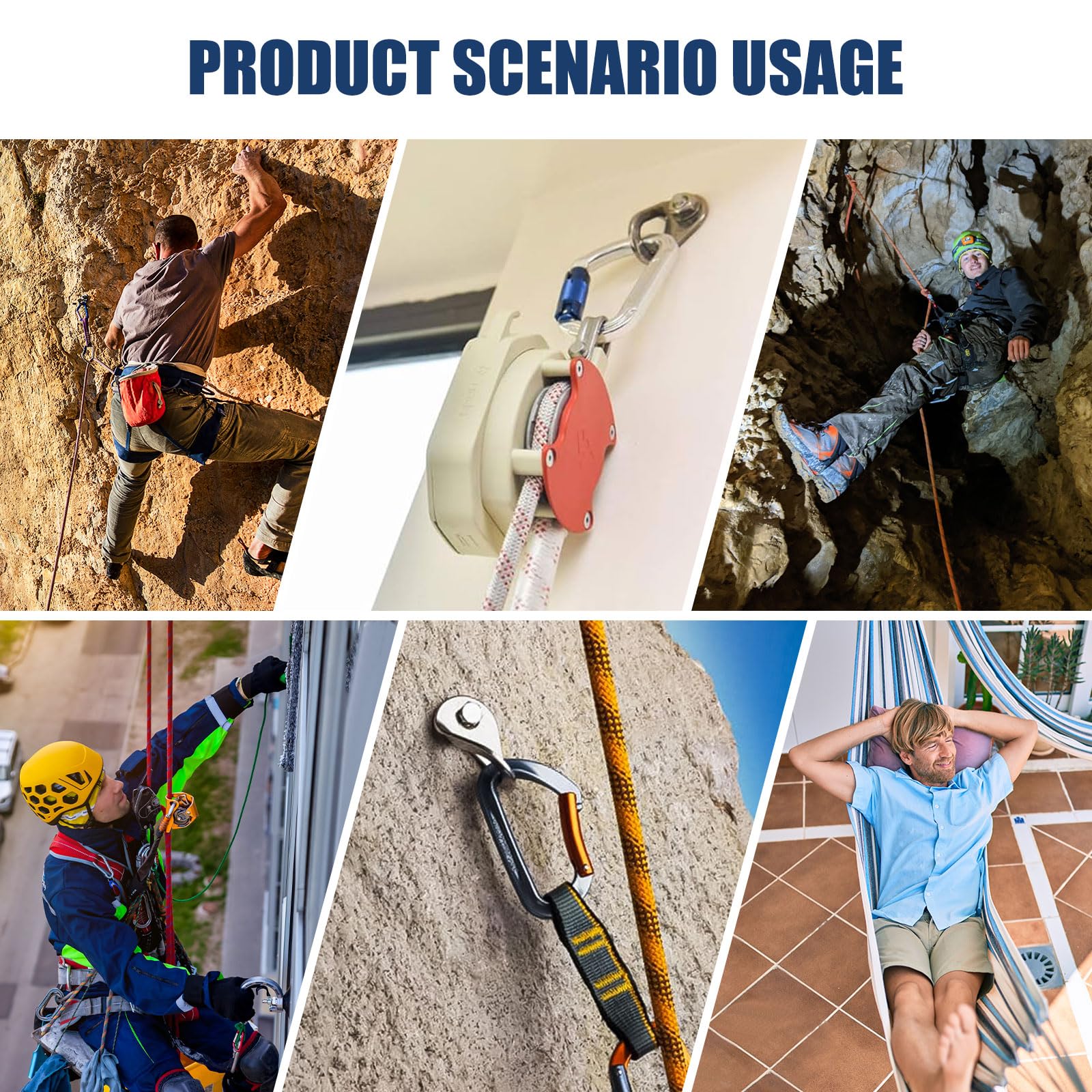 Snapklik.com : 25kN Climbing Bolt Hangers Anchors Stainless Steel ...