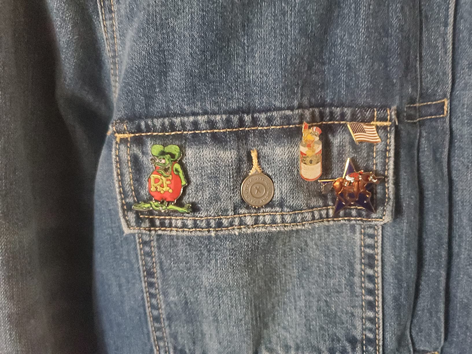 Amazon.com: Rat Fink enamel,colorful detailed Lapel pin Exclusive over ...