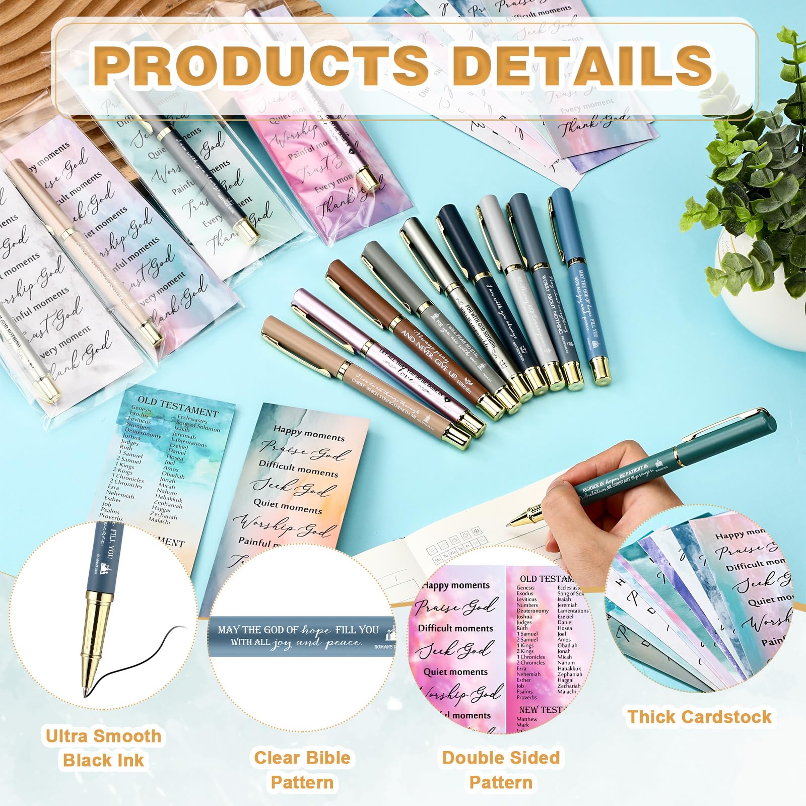 Snapklik.com : Spakon 20 Sets Christian Gifts Christmas Bible Verse ...