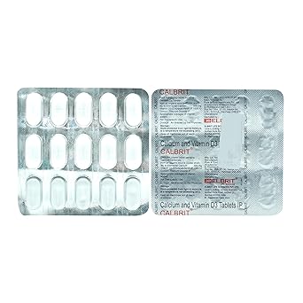Calbrit - Strip of 15 Tablets : Amazon.in: Health & Personal Care