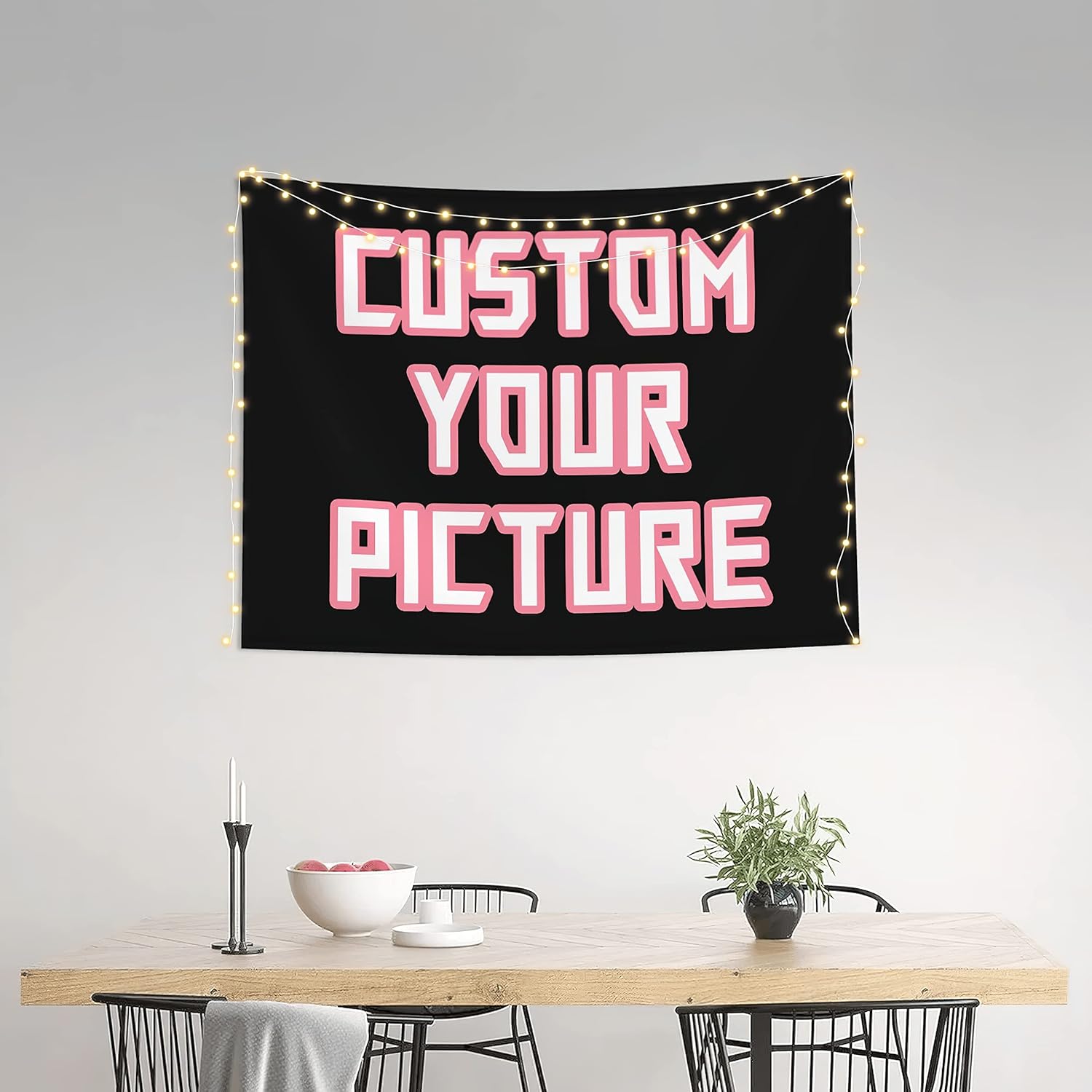 Amazon.com: Custom Tapestry Upload Images Text Banners and Signs ...