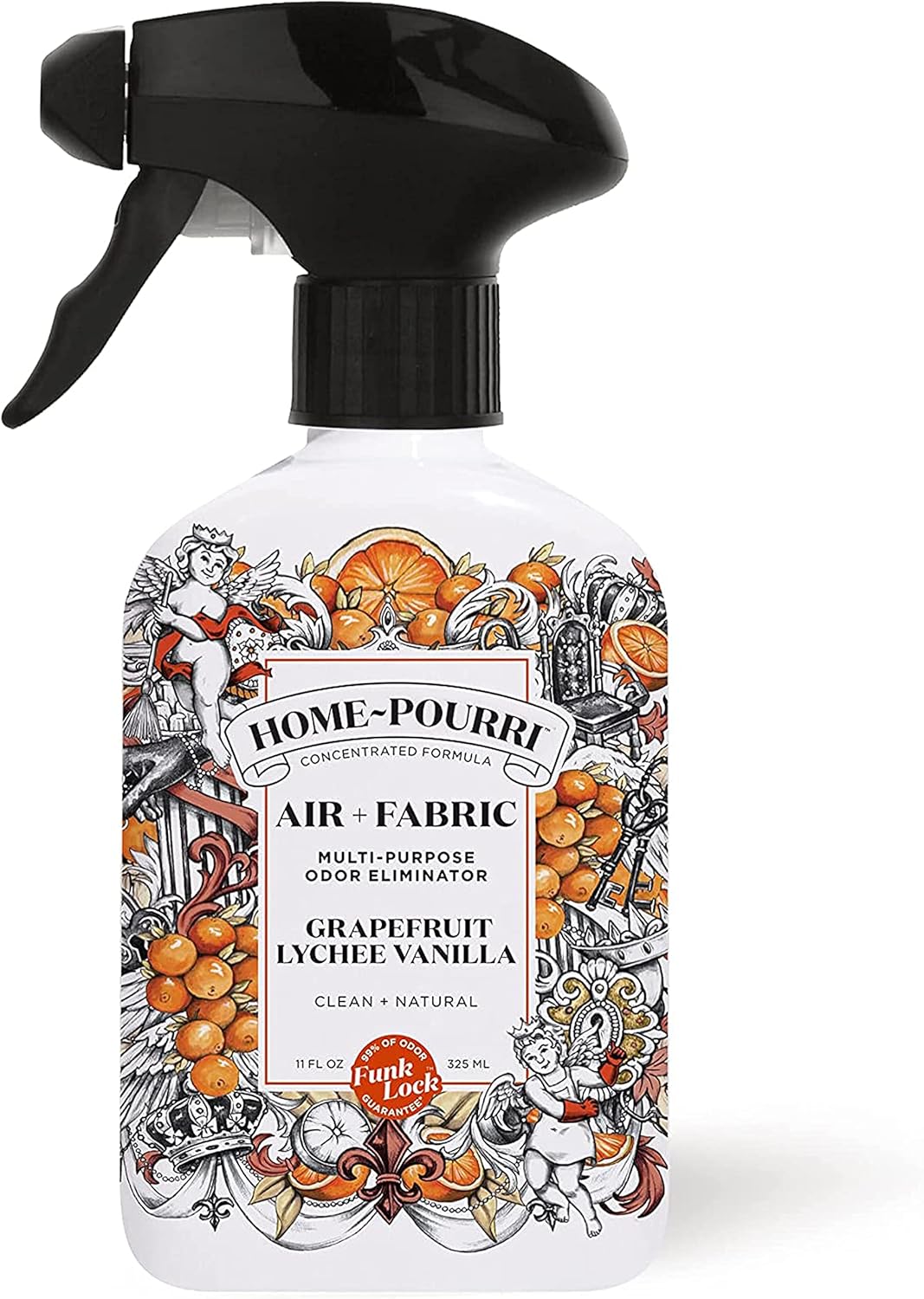 Home~Pourri Grapefruit + Lychee Vanilla 325ml Air + Fabric Odor ...