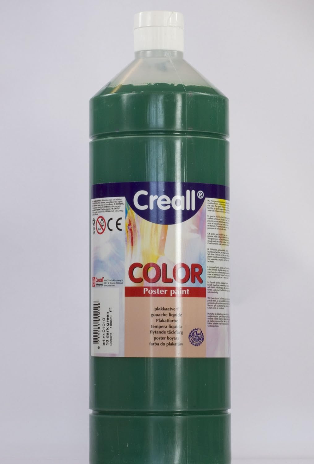 Creall color – Poster colore 1000 ML verde scuro : Amazon.it: Casa e cucina