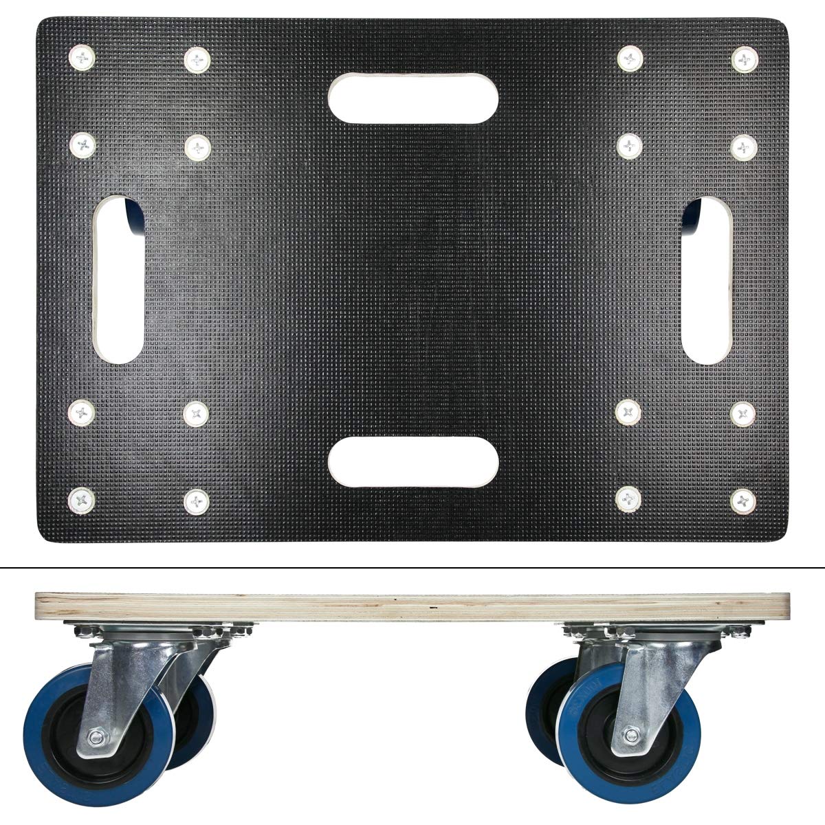 ECD Germany Wheeled Furniture Hand Dolly Trolley Platform Transport Aid ...