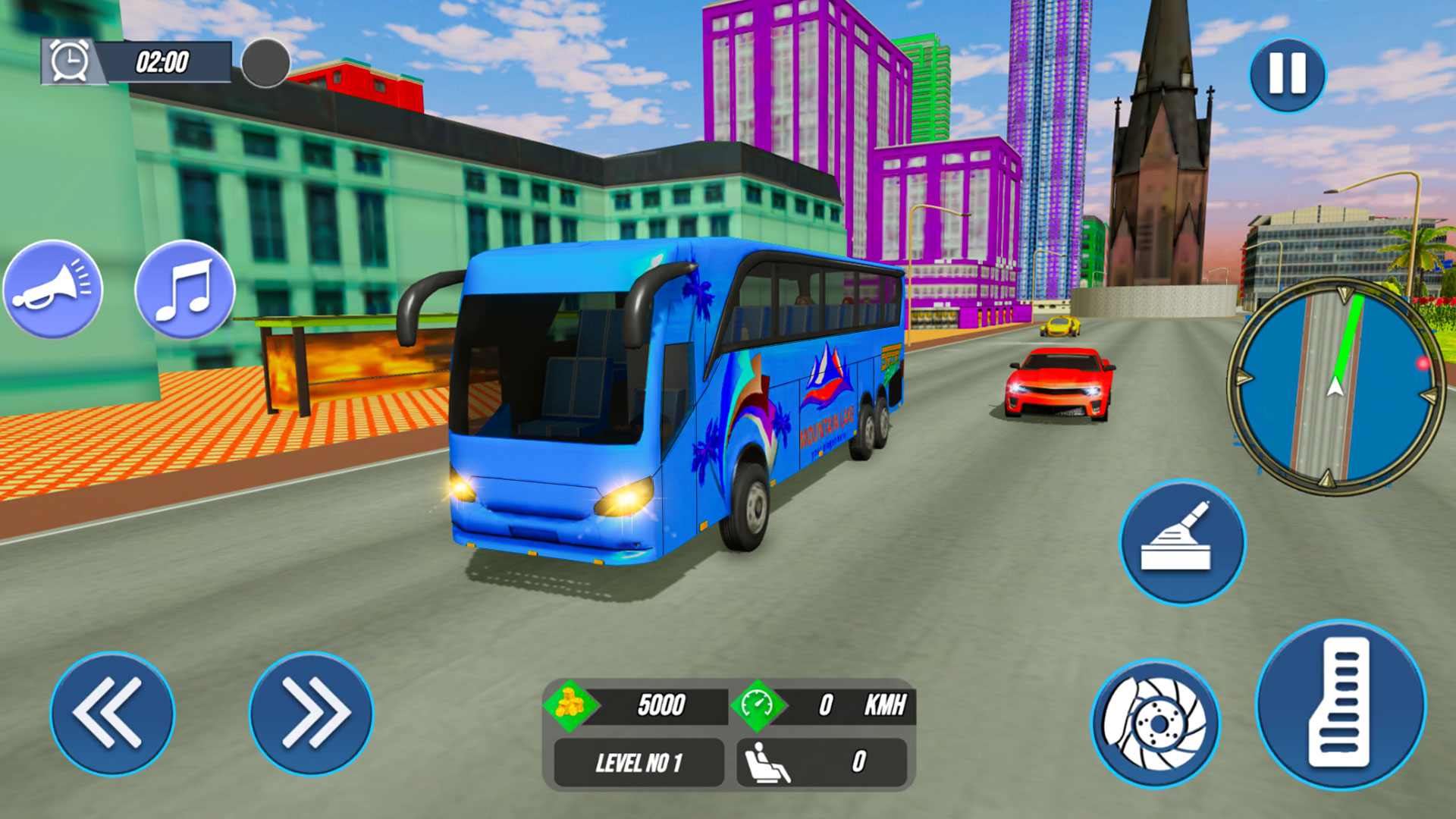Public Coach Bus Driving 3D : Modern Bus Transportation Games - App on ...