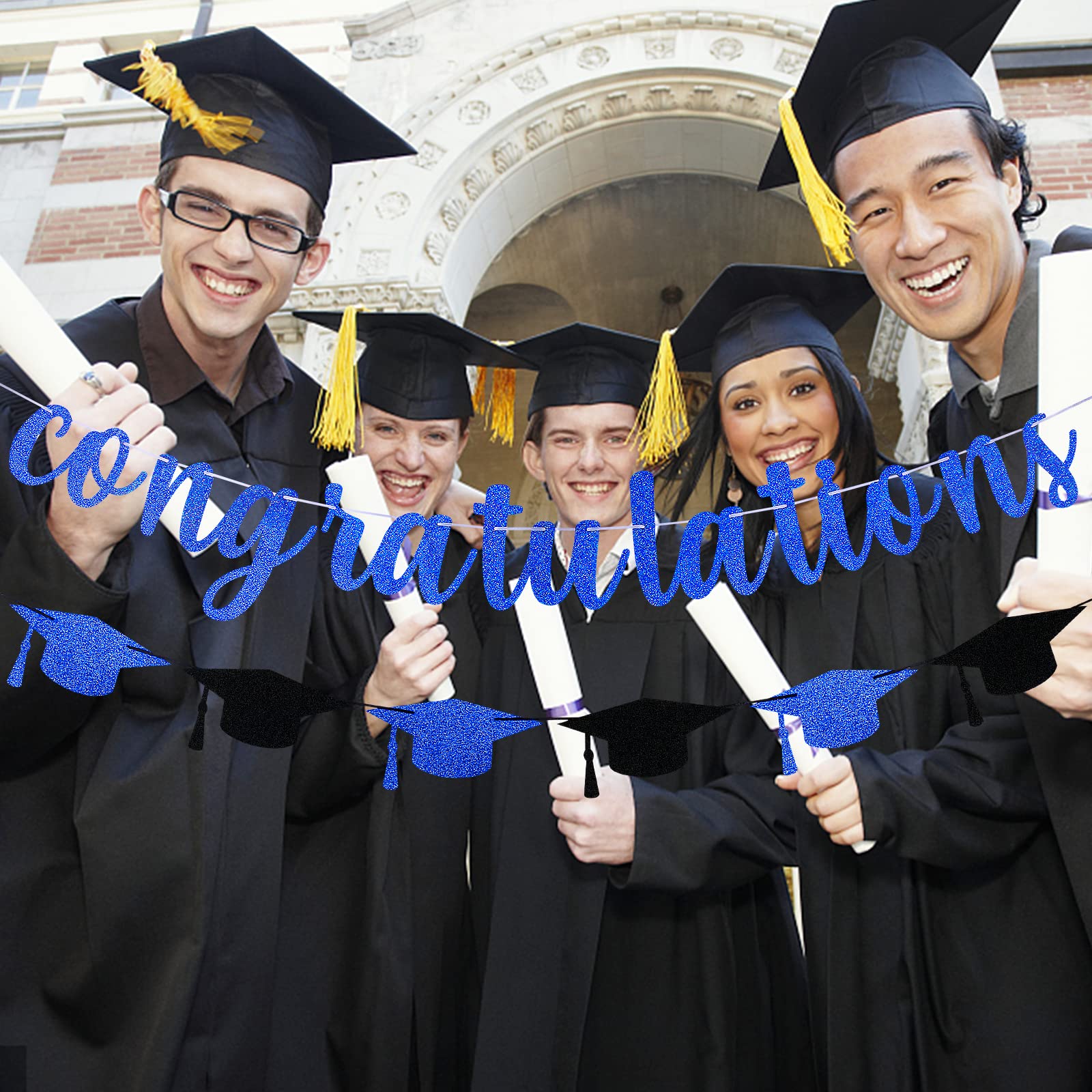 Blue Graduation Banners Graduation Banner 2022, Graduation Decoration,