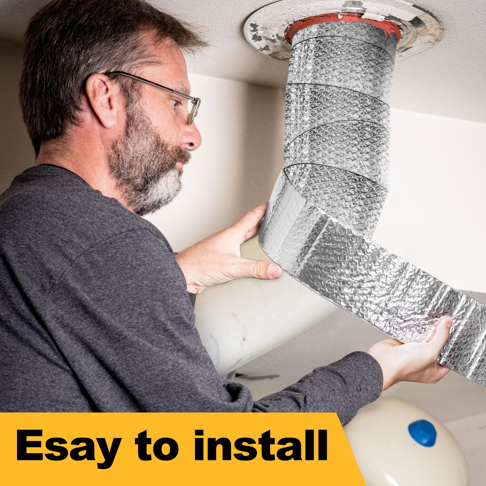 Snapklik.com : Double Bubble Reflective Foil Insulation Tape, Self ...